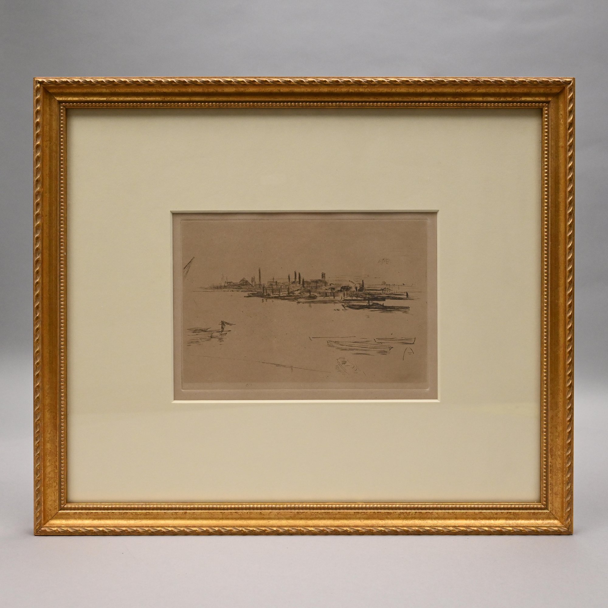 After James A.M. Whistler - Battersea Dawn #3333 | Auctionninja.com