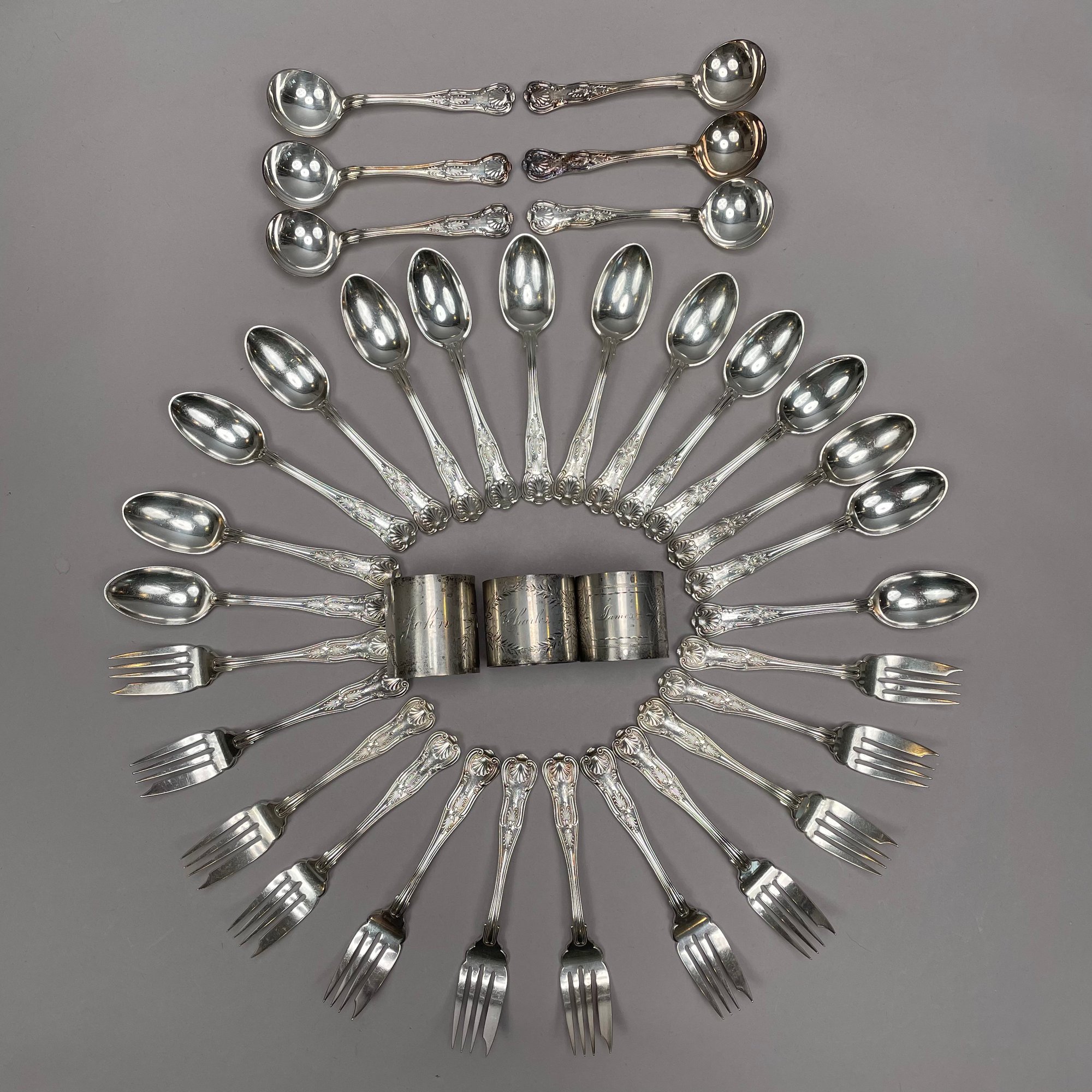 Group American Sterling Silver And Silverplate #3039 | Auctionninja.com