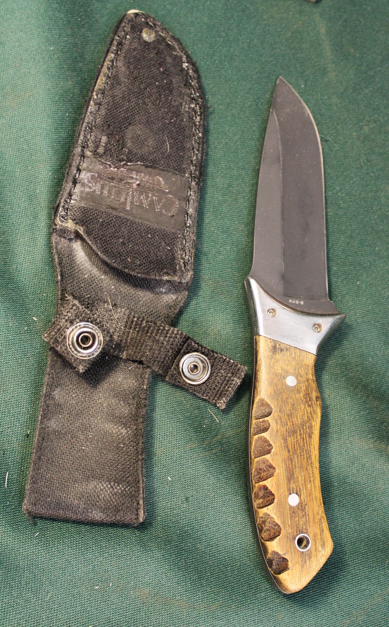 Camillus AUS-B Knife, Vintage Taylor Cutlery Knife By Phil Mann ...