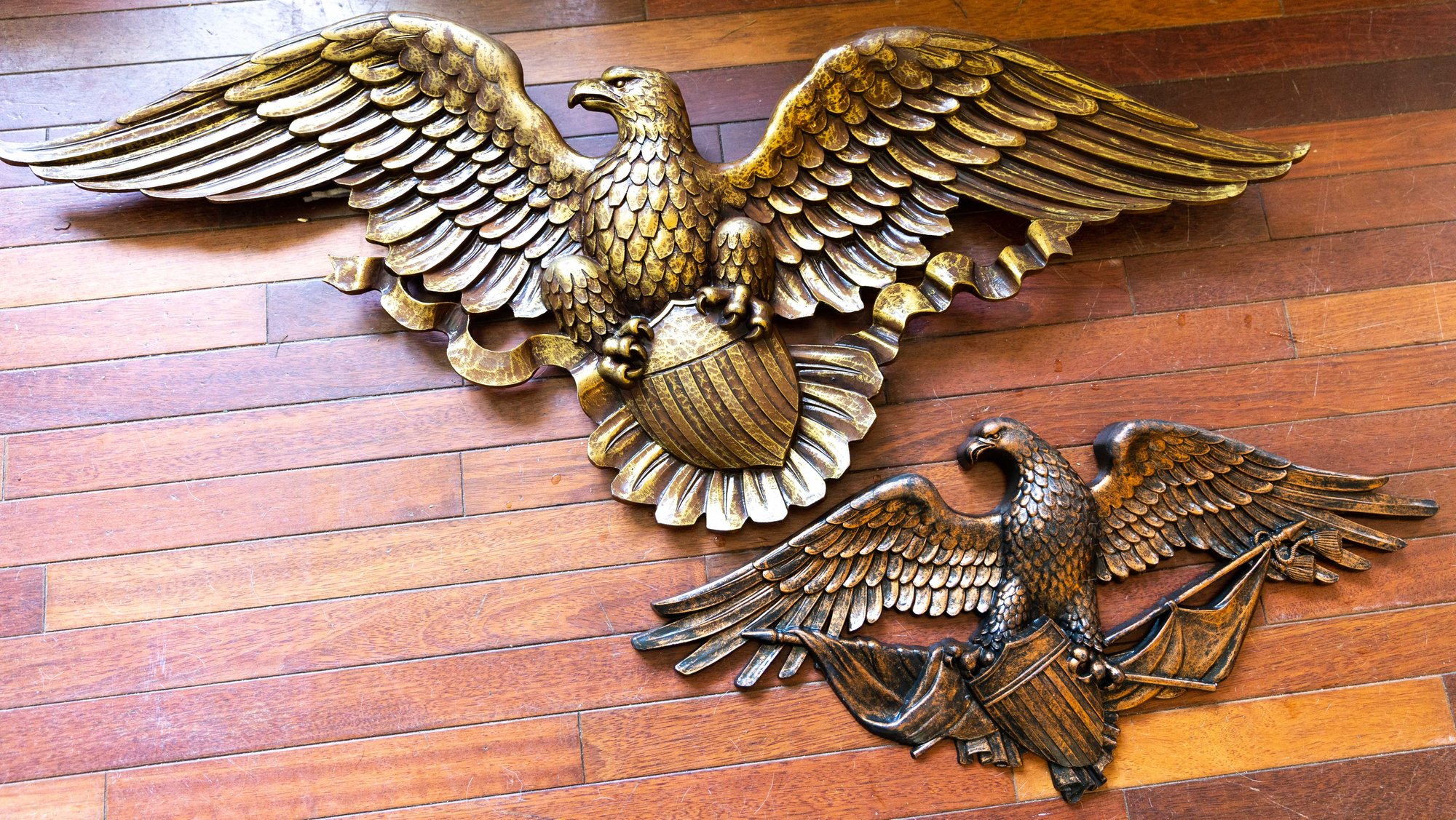 Vintage Syroco Eagle Made In USA 3762 45 X 17 Wall Mounted American ...