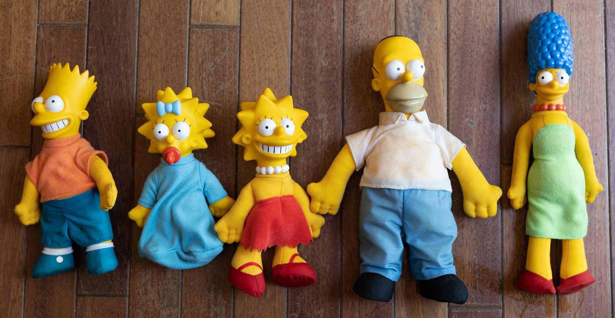 1990 The Simpsons Plush Dolls #10628 | Auctionninja.com