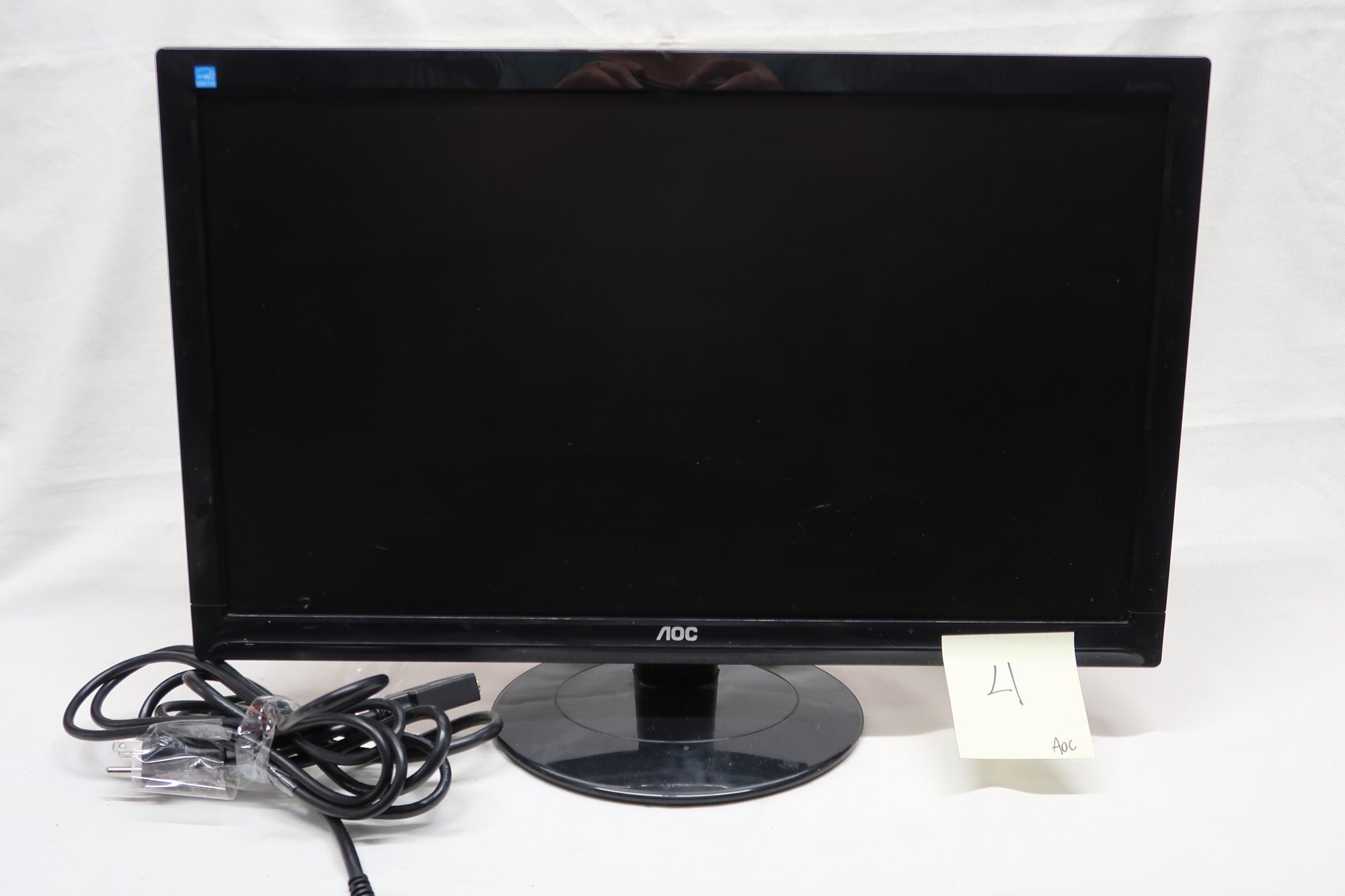 Computer Monitor #4 AOC LCD LED Backlight 24" E2425swd #5799 ...