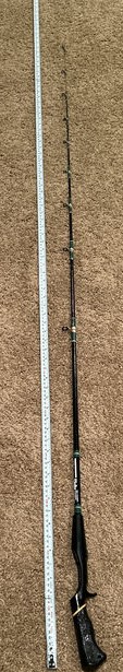 Shakespeare Gly Strongest Tubular Fishing Rod MODEL BC-1100 #50314 ...