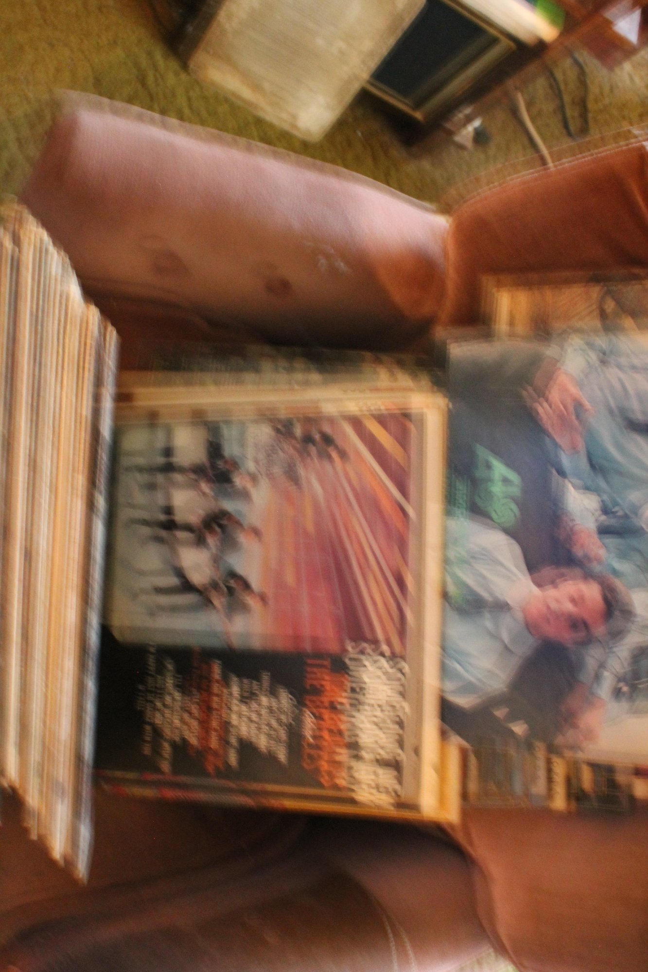 167 LOT 1960S AND 70S ROCK LPS 72 TOTAL ( SMOKING IN THIS ROOM) #18170 ...