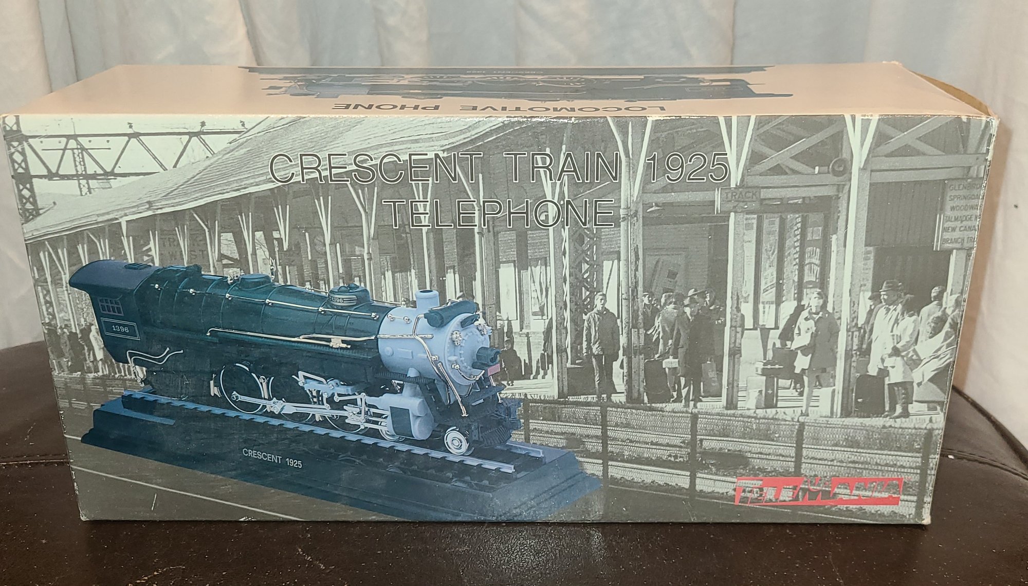 New In Box Telemania Vintage Locomotive Phone With Steam Train Sounds ...