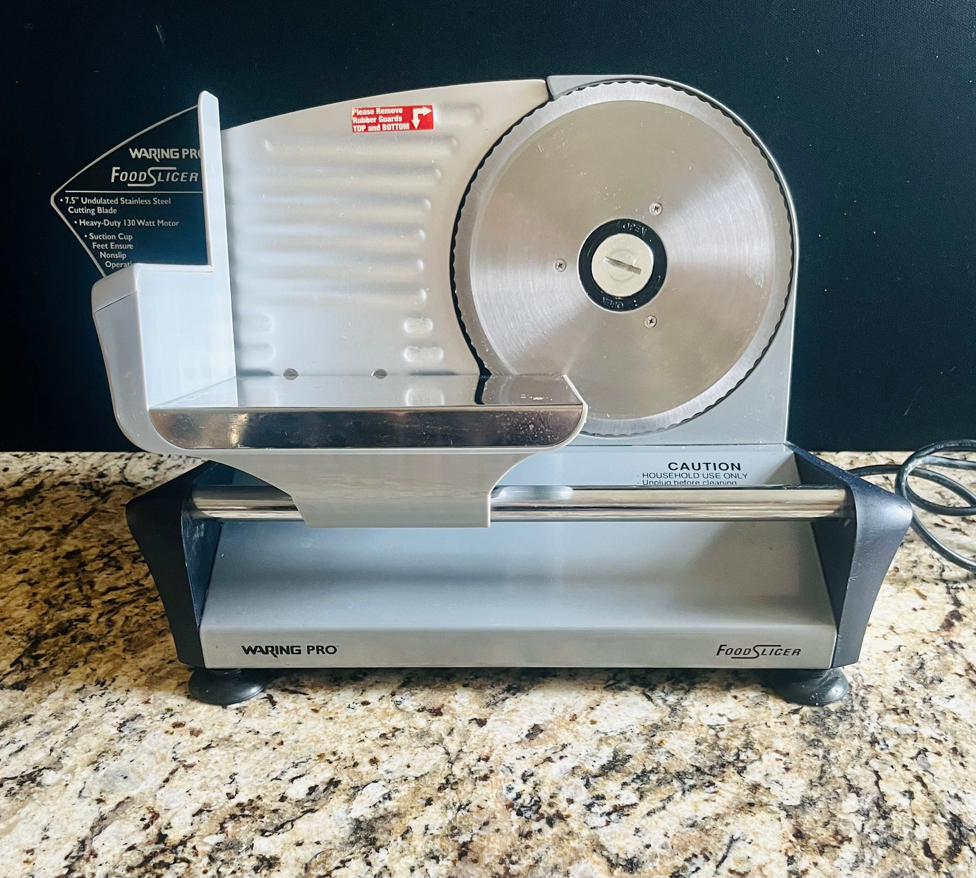 Waring Pro Food Slicer - Pristine Condition #170543 | Auctionninja.com