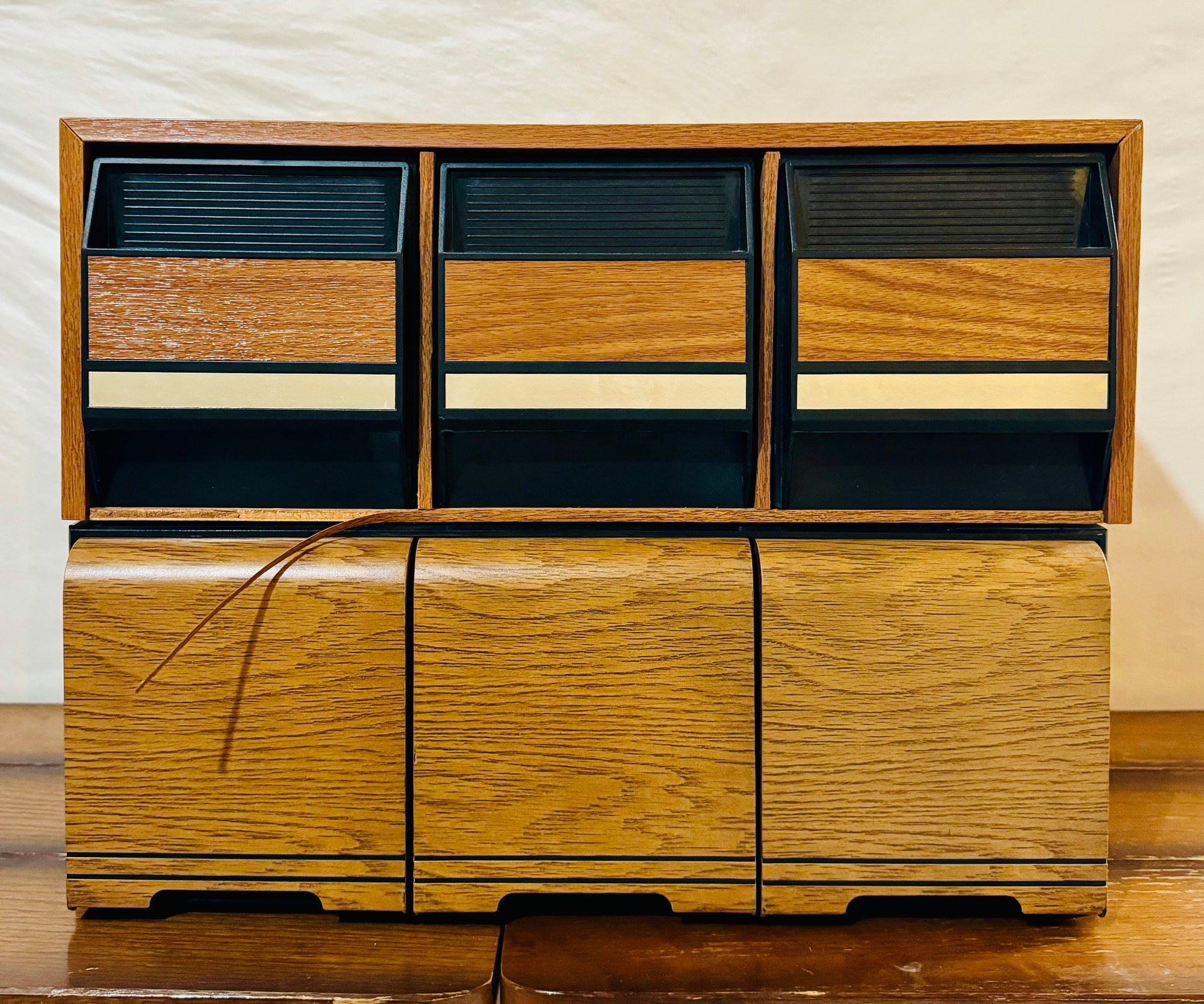Two Vintage Cassette CD Storage Drawers #177409 | Auctionninja.com