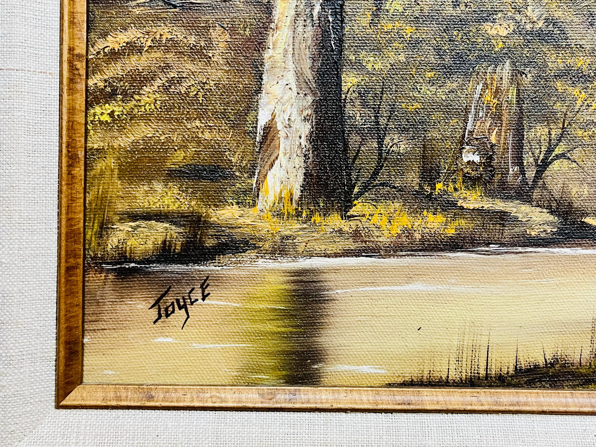 Joyce Signed Oil On Canvas Painting #173090 | Auctionninja.com
