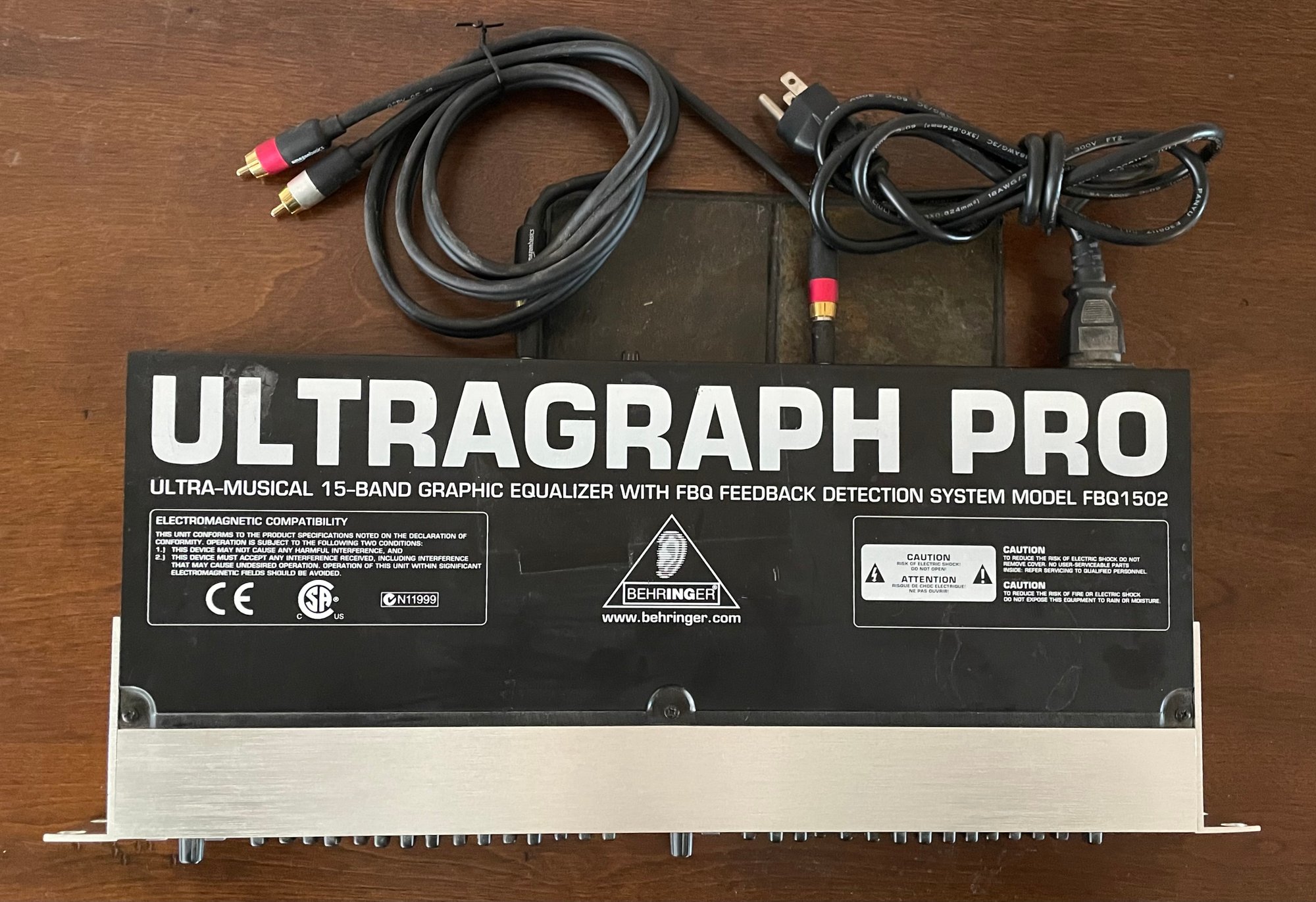Ultragraph Pro, Ultra-Musical 15-Band Graphic Equalizer #180748 ...