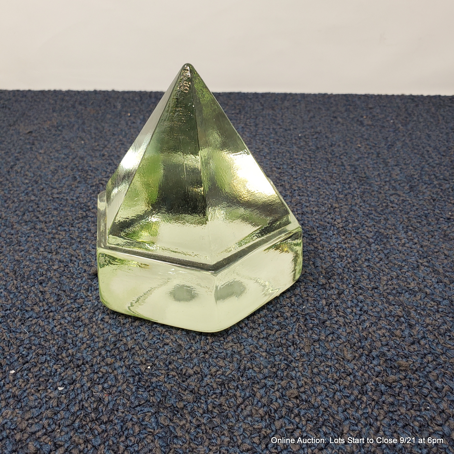 Antique Glass Ship's Light / Deck Prism #2992 | Auctionninja.com