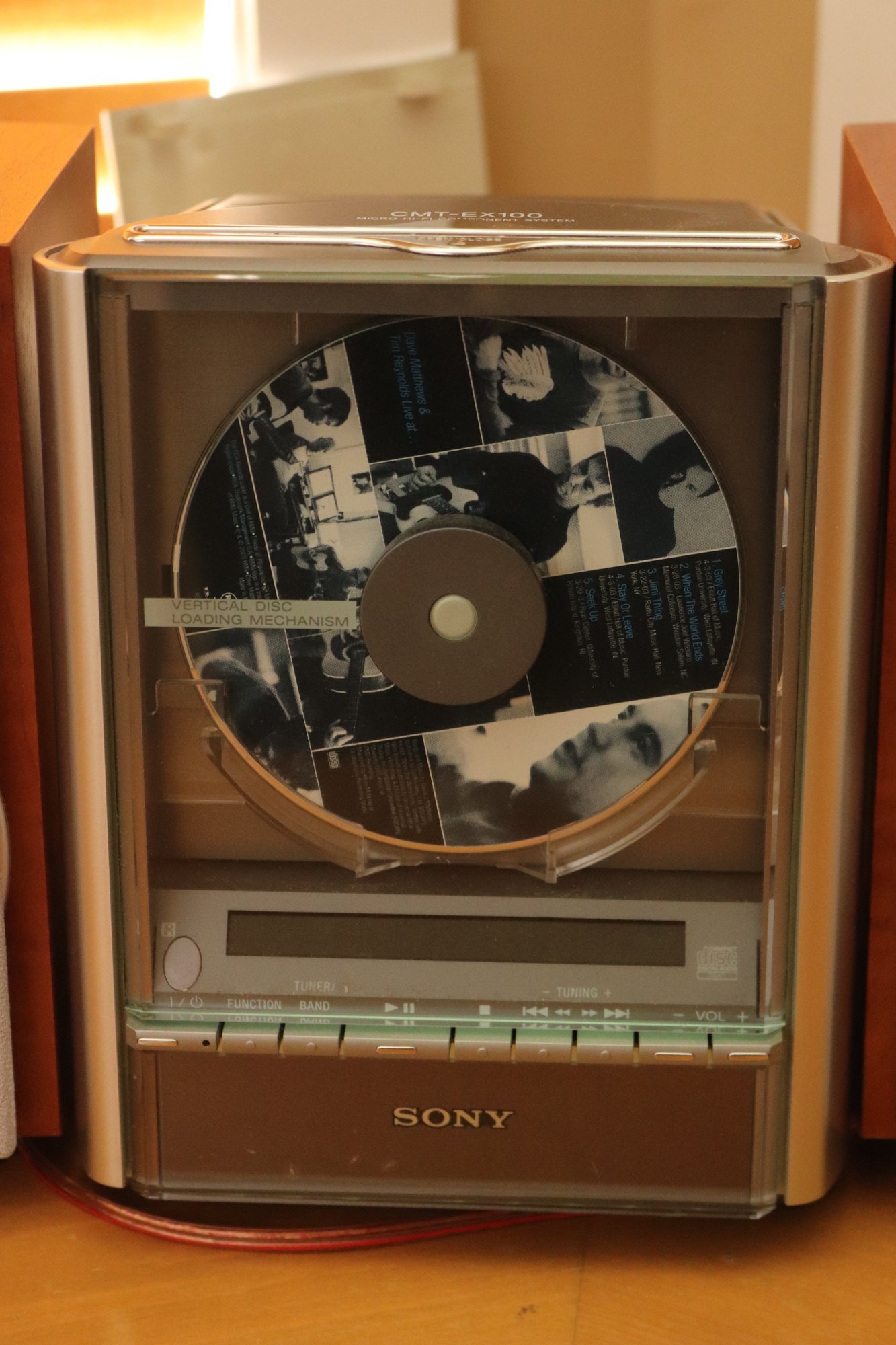 Sony, CD Player And Speakers. Micro, Hi-fi Component System, CMT EX 100 ...