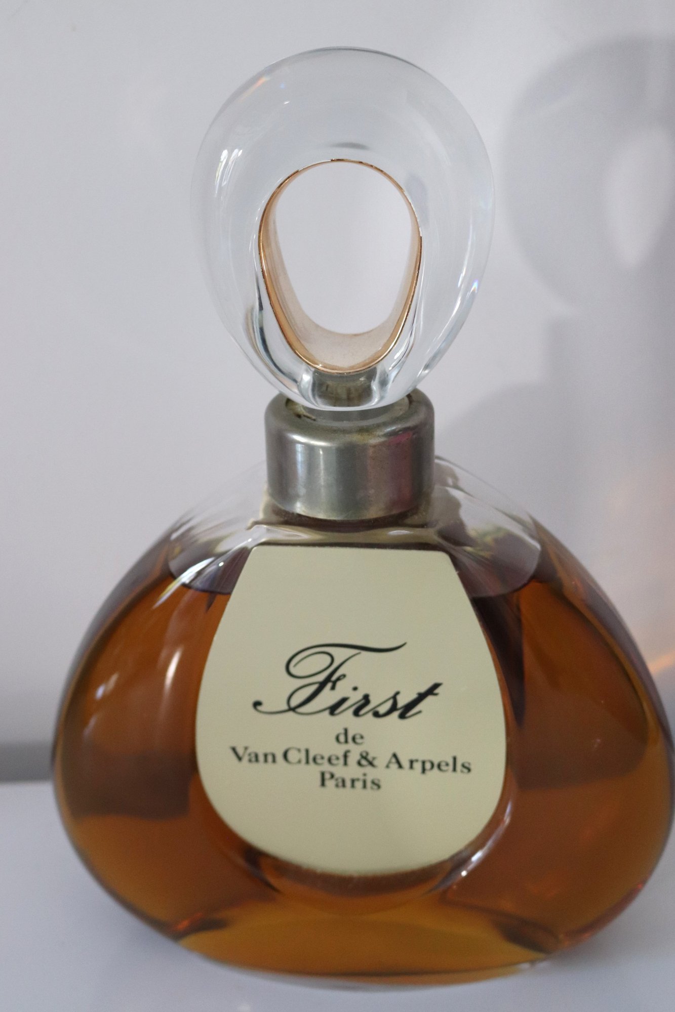 Oversized Factice First De Van Clef And Arpels Glass Perfume Bottle ...