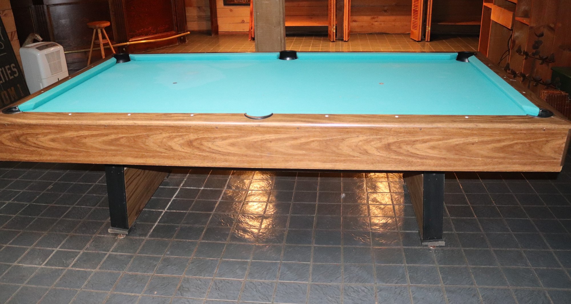 Step Back To 1970's With Briarwood Pool Table #34550 | Auctionninja.com