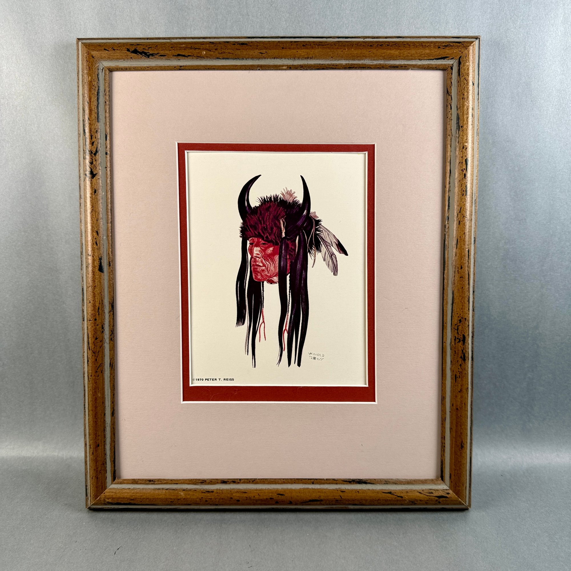 Peter T. Reiss -winold Reiss 1970 - Native American #41123 ...