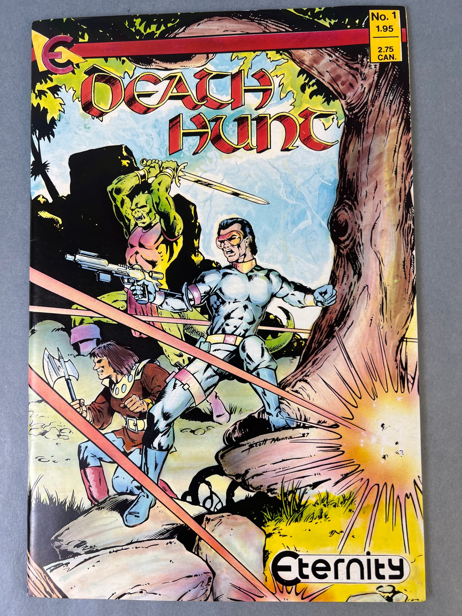 Eternity Comics Death Hunt Number 1. #43793 | Auctionninja.com