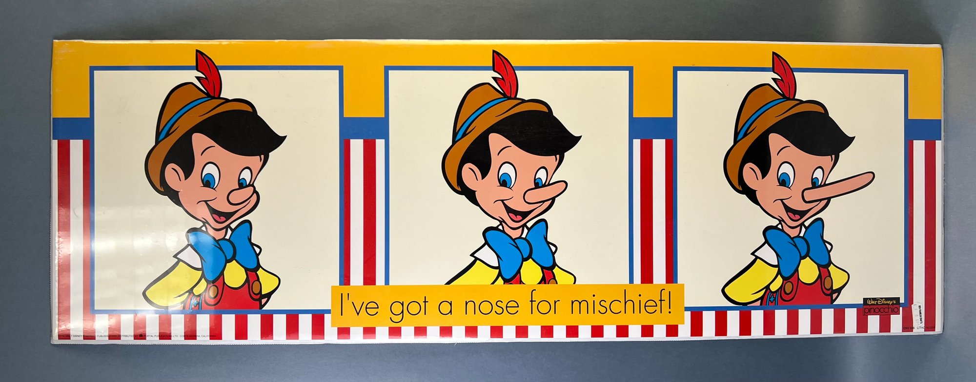 Walt Disneys Pinocchio Poster. #46460 | Auctionninja.com
