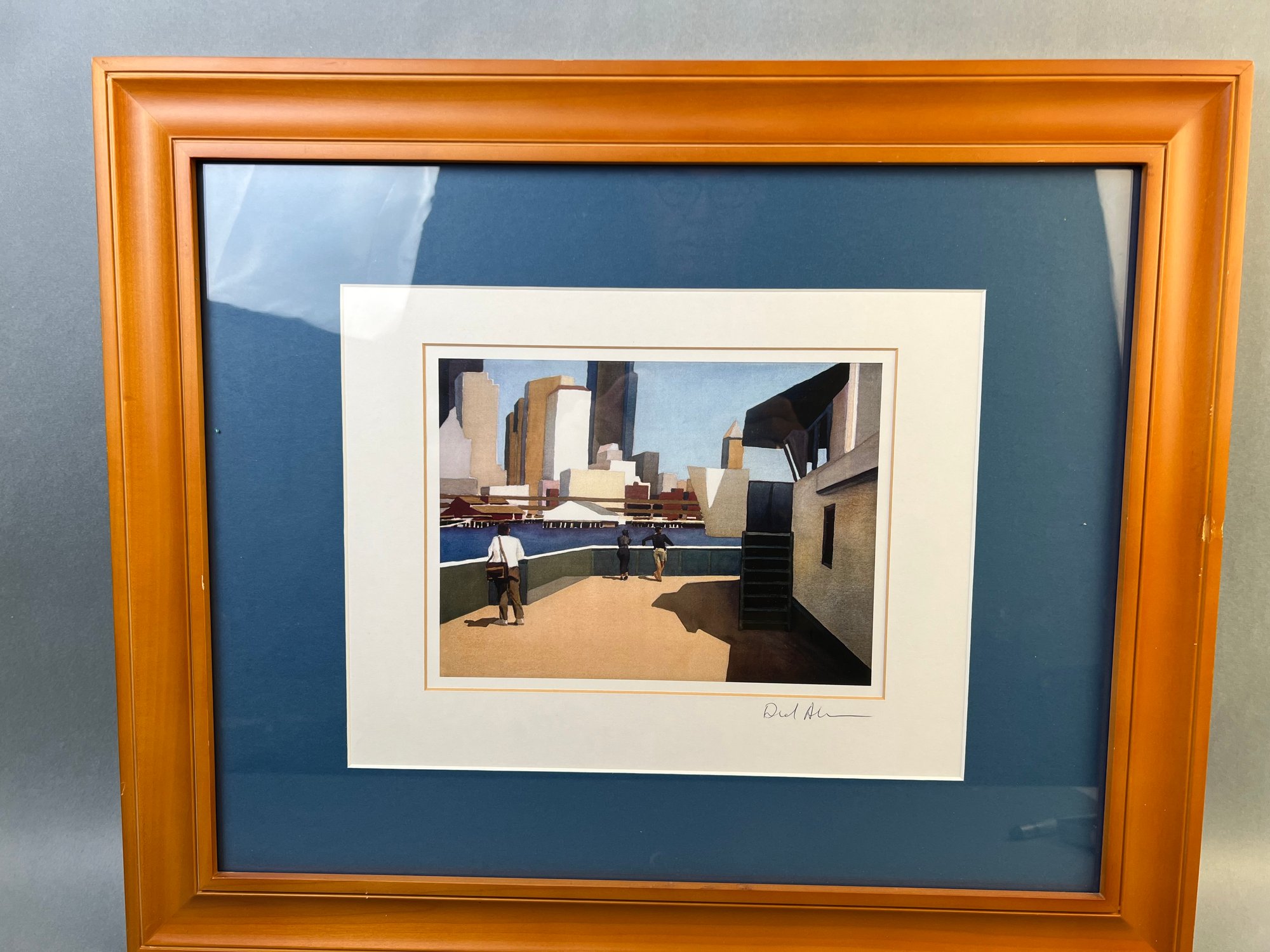 Donald Archer Contemporary Landscape Painting Signed. -local Pick Up #36638 | Auctionninja.com