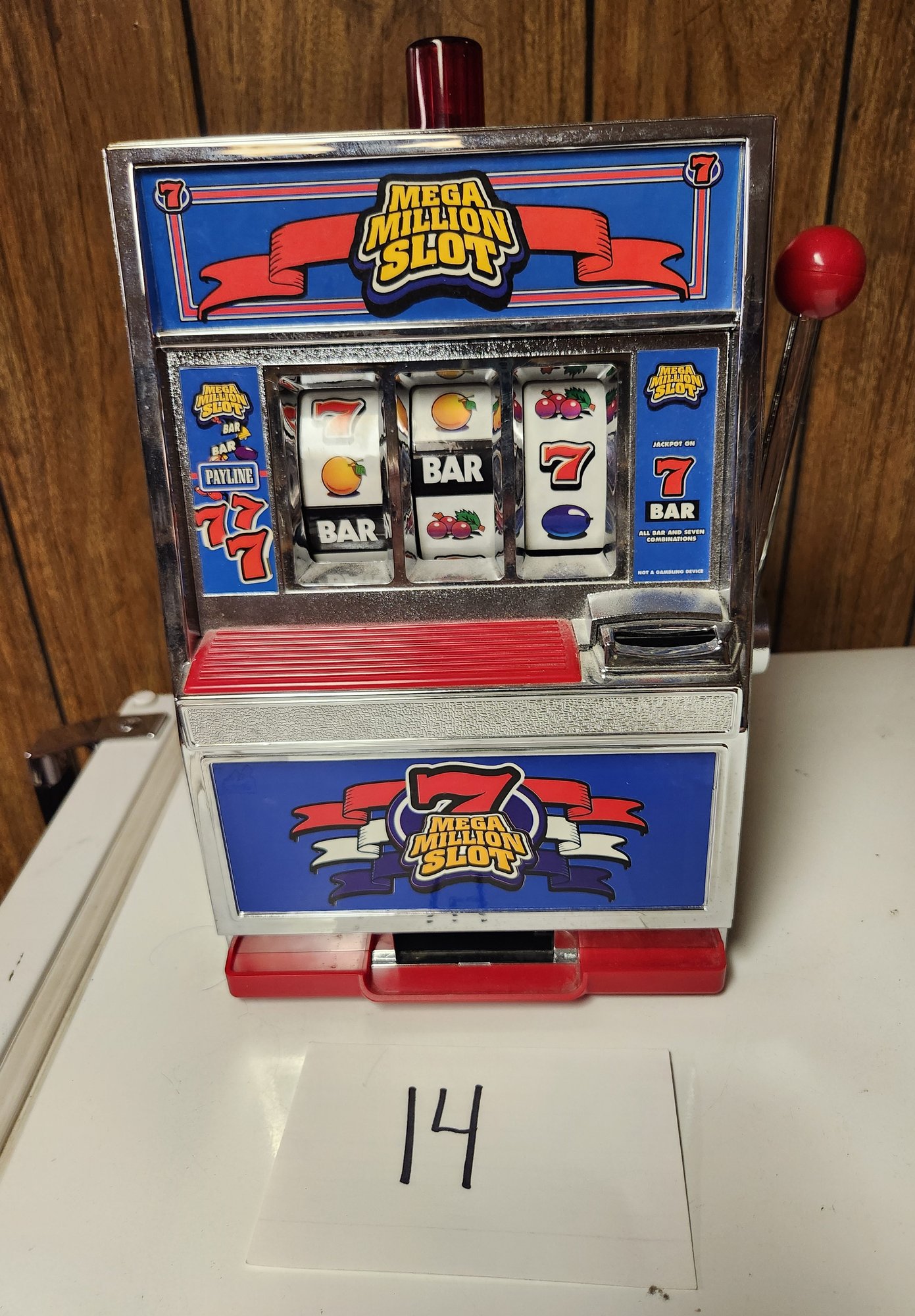 Mega Million Toy Play Slot Machine, Bar Party Games, - Tested #9572 ...