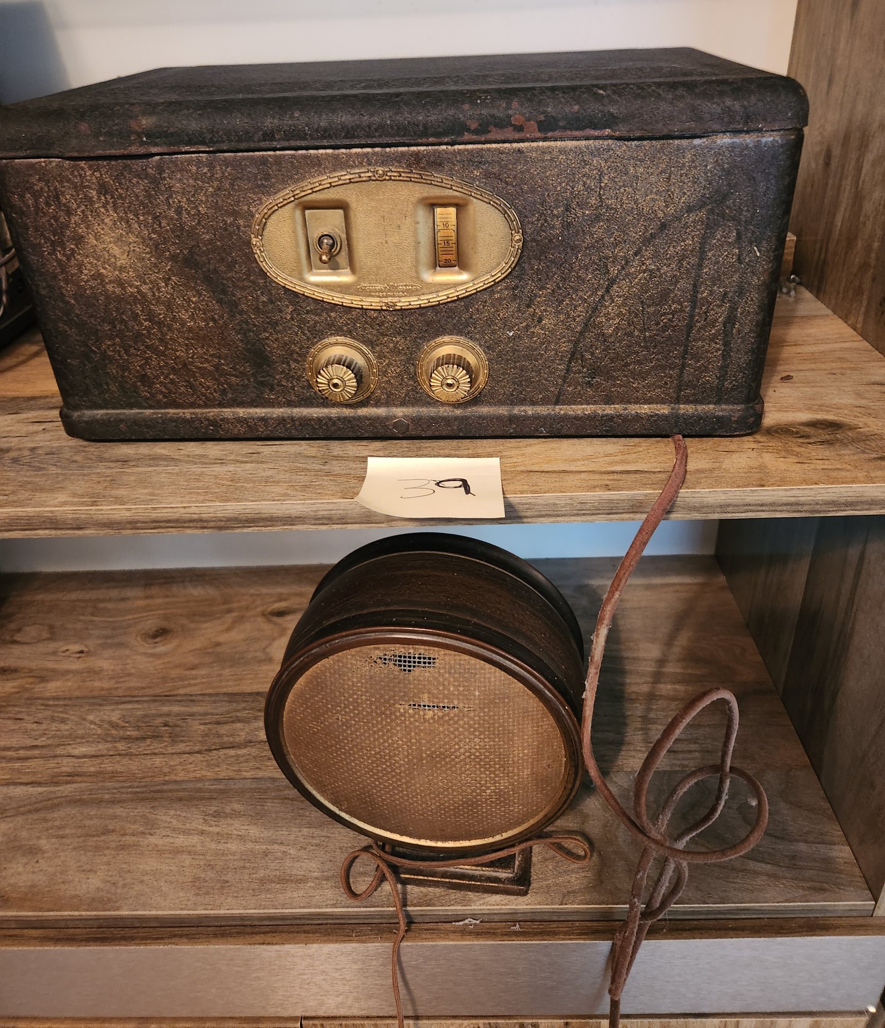 1928 Stewart Warner Radio, Model 801, Antique, 8 Tubes, Audio ...