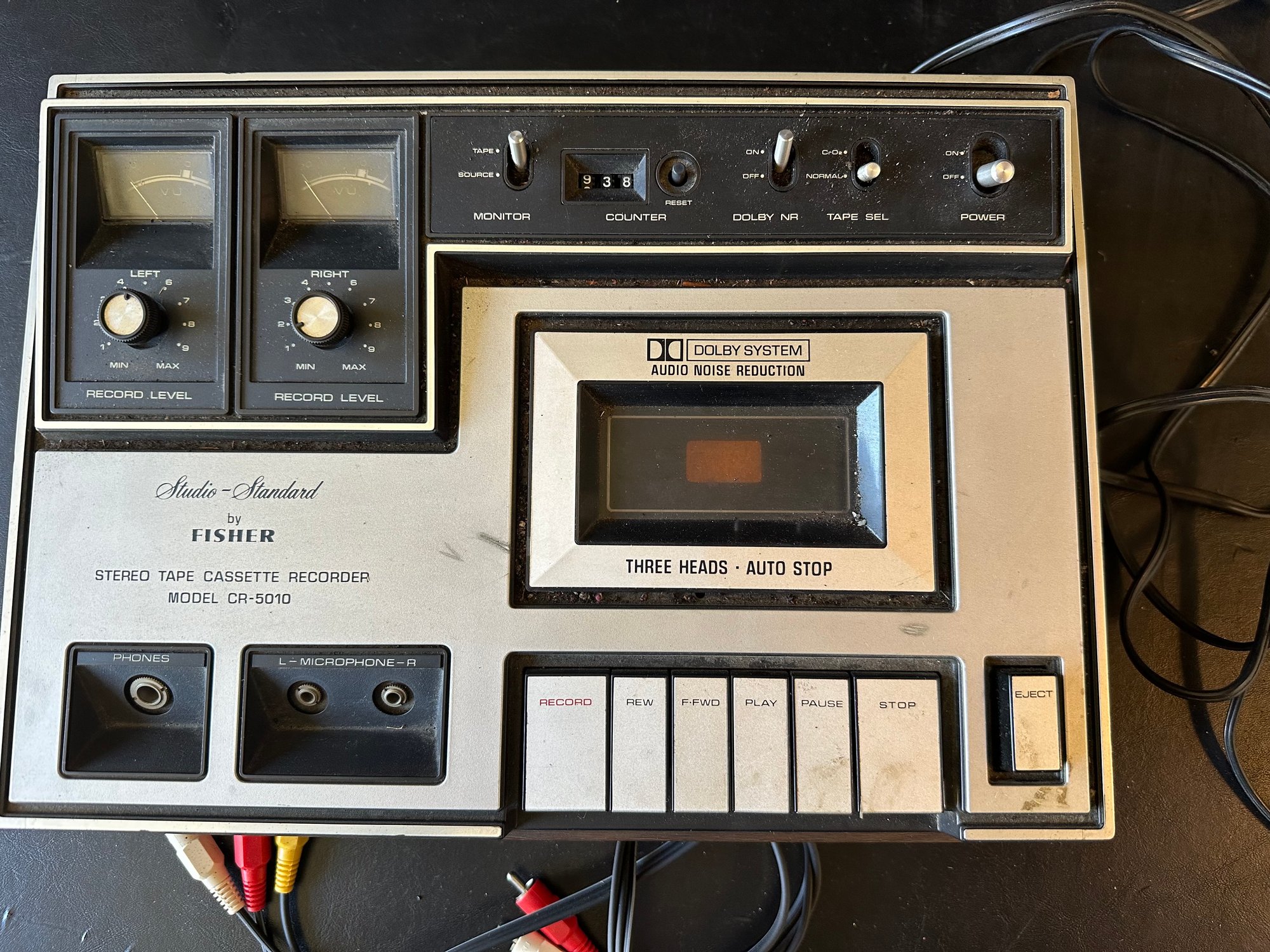 Vintage Fischer Stereo Tape Recorder Model CR-5010 #7451 | Auctionninja.com