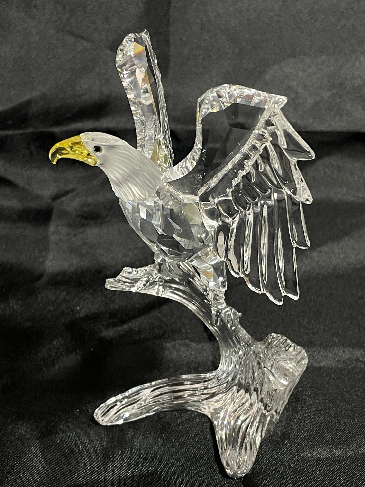 Swarovski Crystal "Bald Eagle" Bird Figurine - Made In Austria #11995 ...