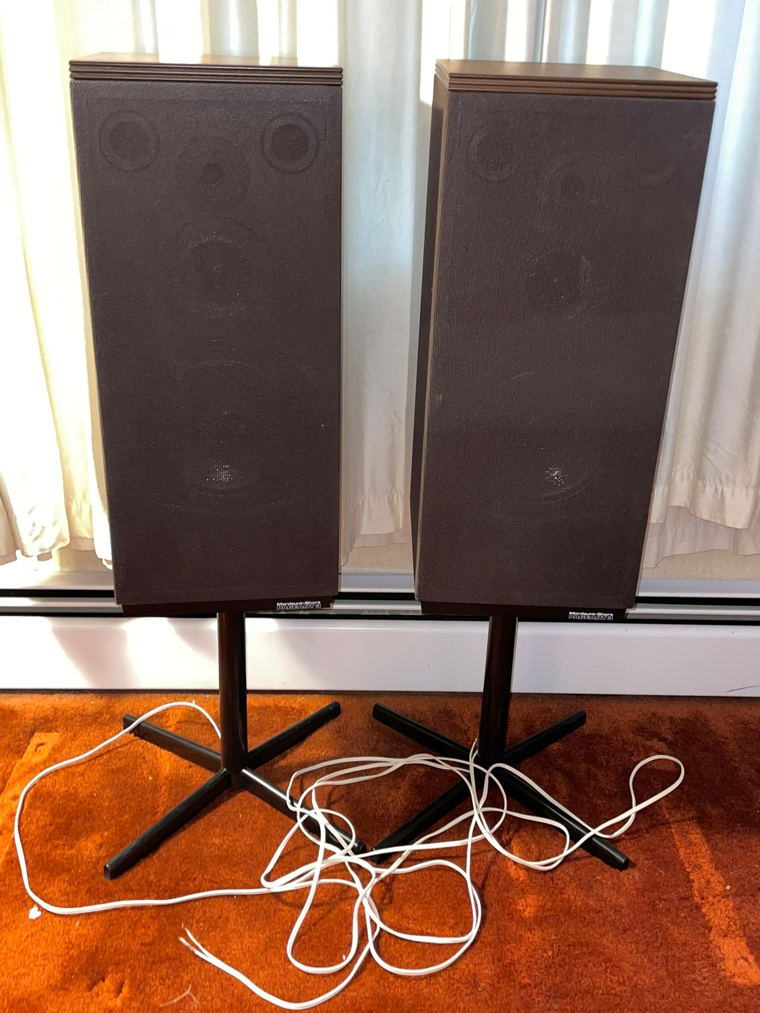 (Pair) Mordaunt-Short Pageant 3 Vintage Tower Speakers #7196 ...