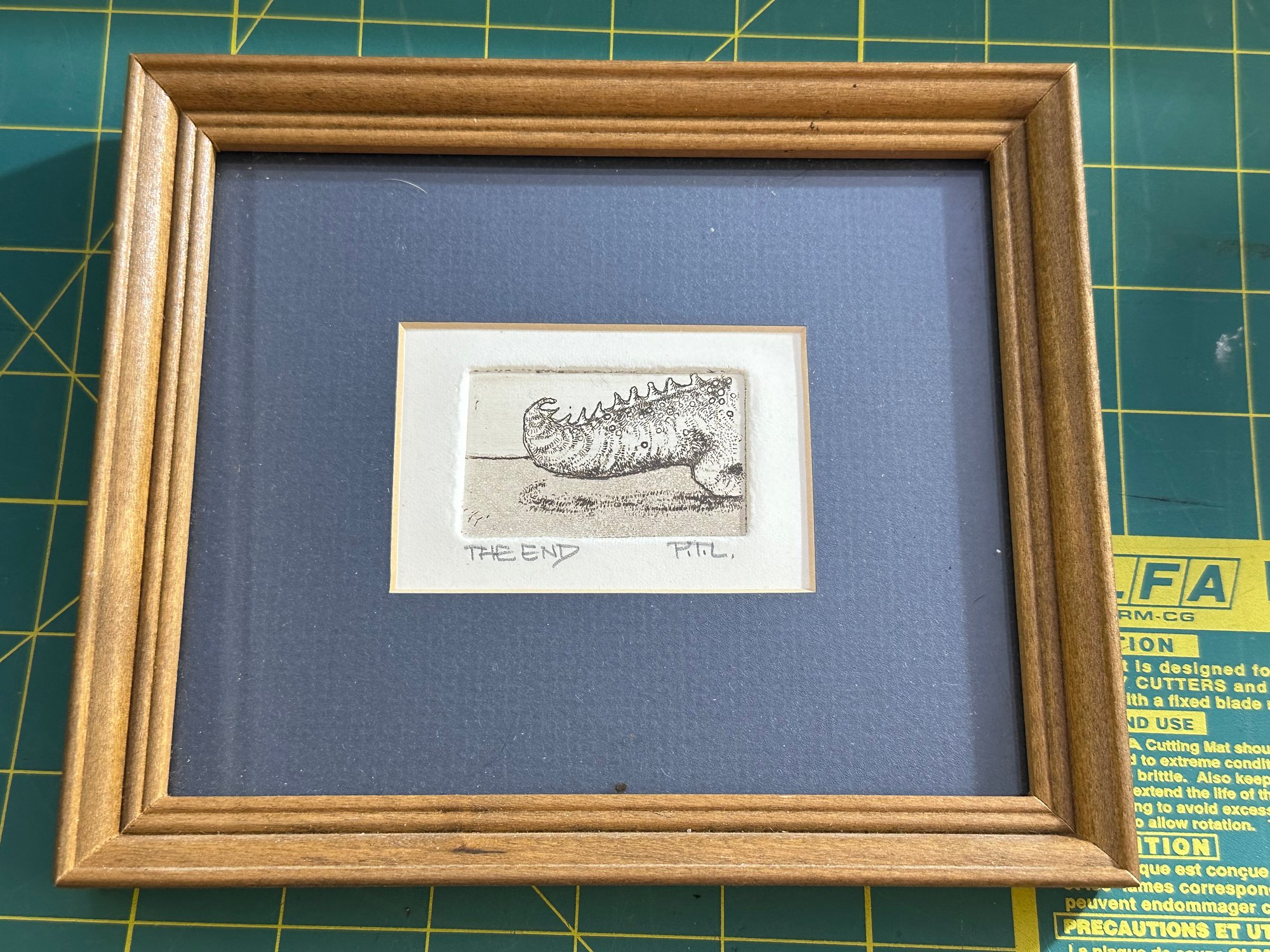 "the End" PTL Drawing By Bill And Linda Neely Killingworth Ct. #9122 ...