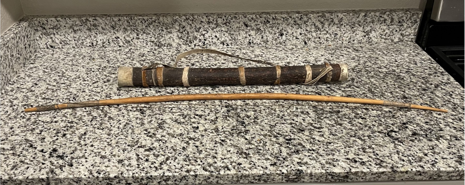 Handmade Pygmy African Bow And Arrow #1034 | Auctionninja.com
