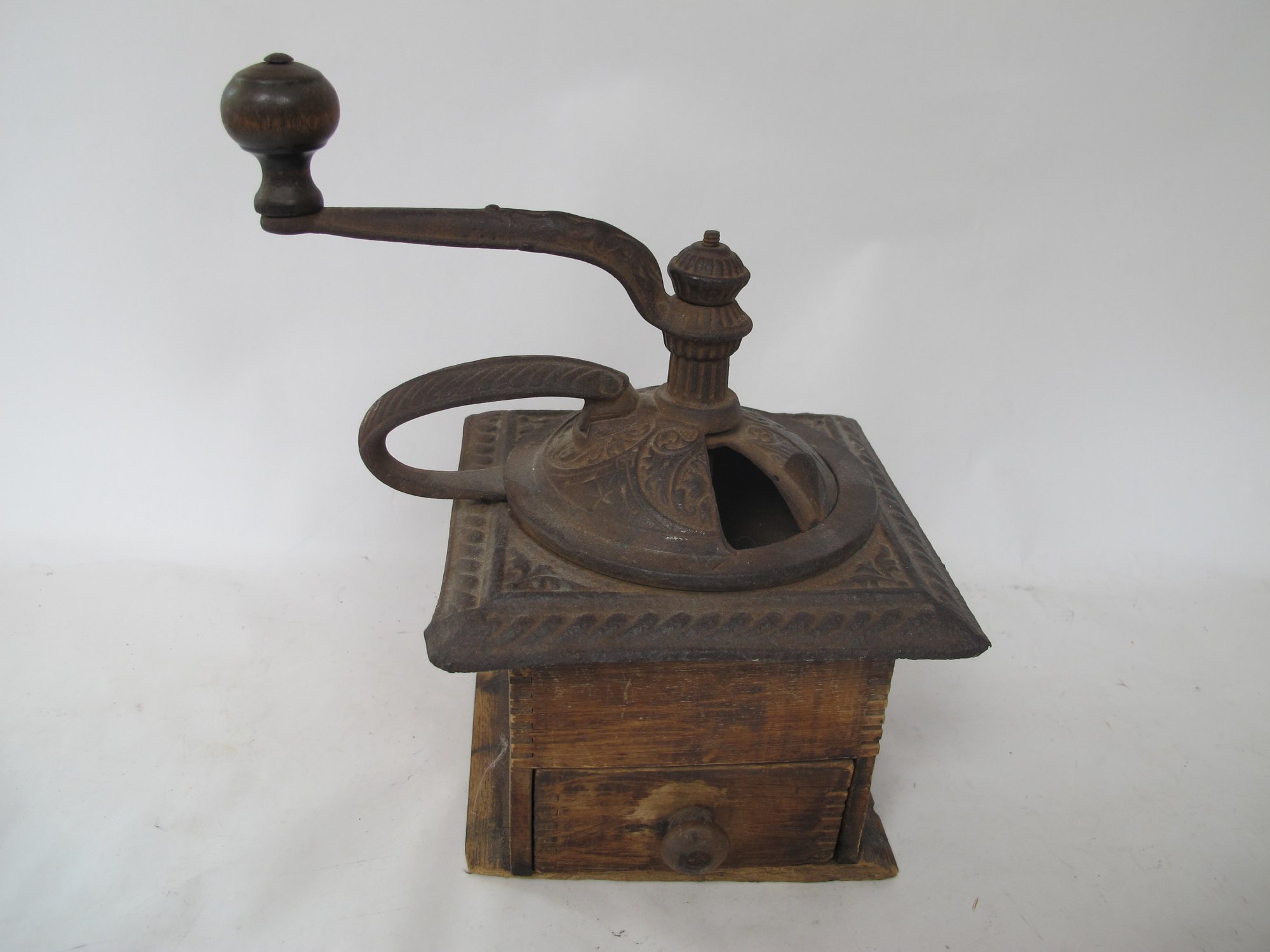 Antique Parkers National Coffee Mill With Handle Grinder #5702 ...