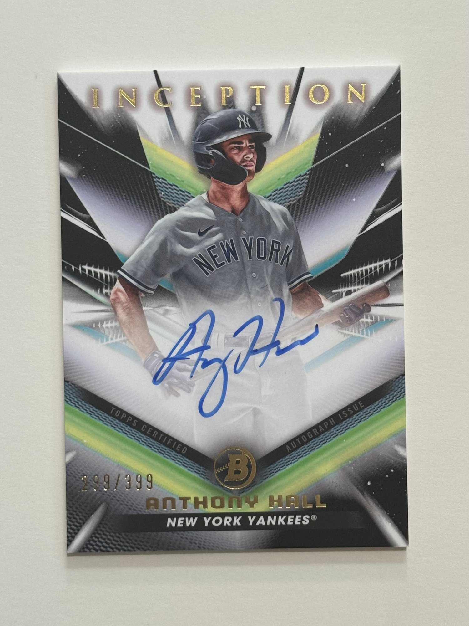 2023 Anthony Hall #BPA-AH Bowman Inception Autographs /399 - Rare ...