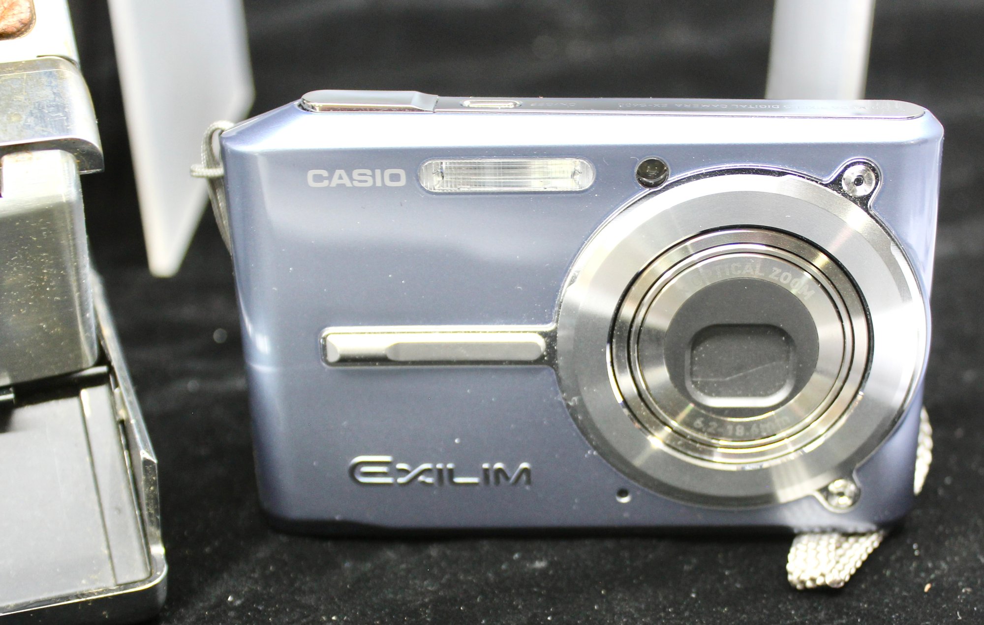 POLAROID SX-70 CAMERA - OLYMPUS AF-10 - OLYMPUS STYLUS EPIC - OLYMPUS A11 - CASIO EXILIM - ITEM ...