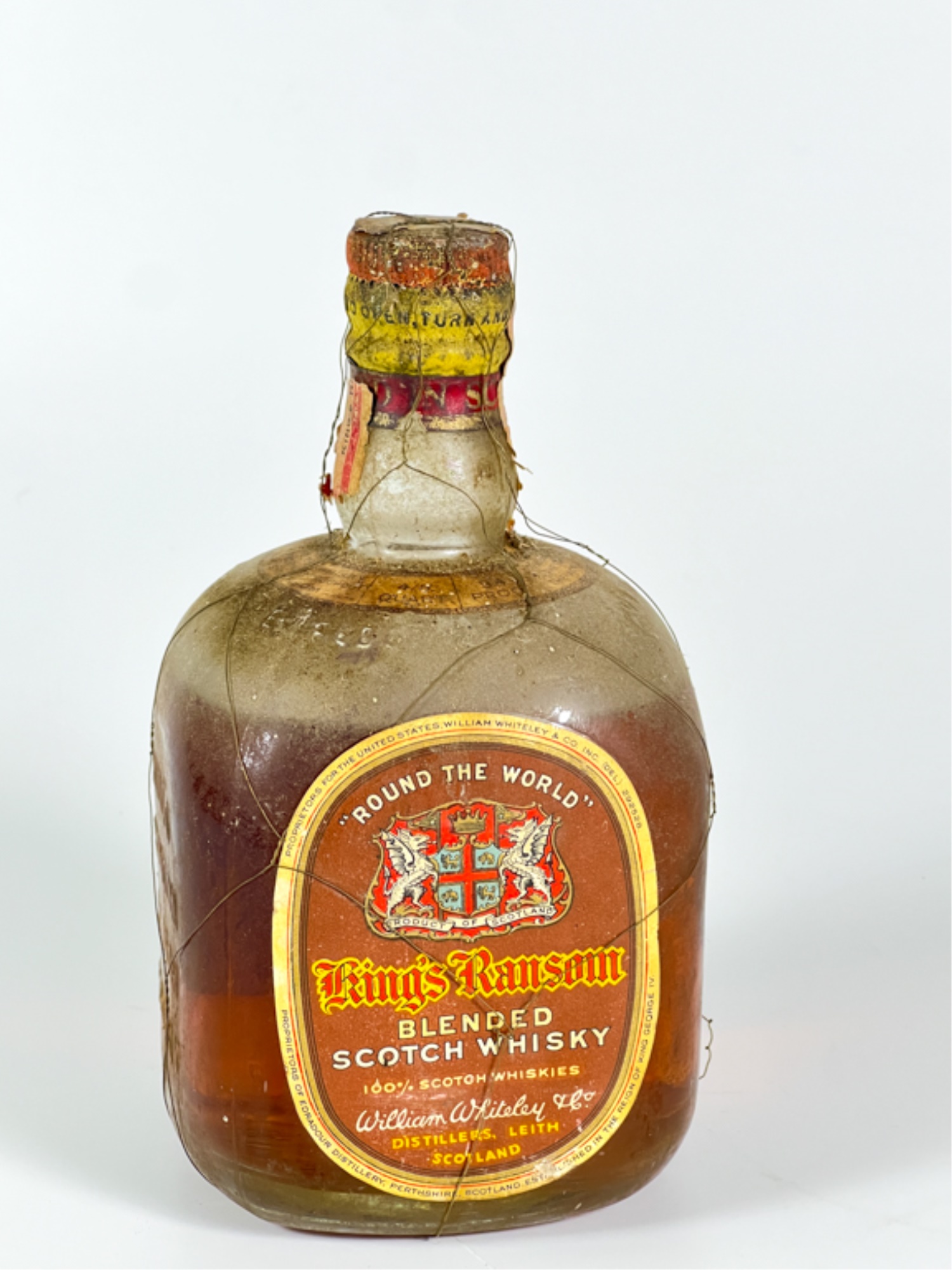 VINTAGE KINGS RANSOM BLENDED SCOTCH WHISKEY BOTTLE #37036 ...