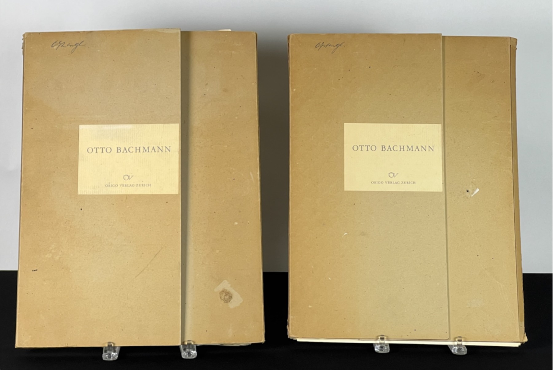 (2) OTTO BACHMANN PORTFOLIOS w PRINTS #38222 | Auctionninja.com