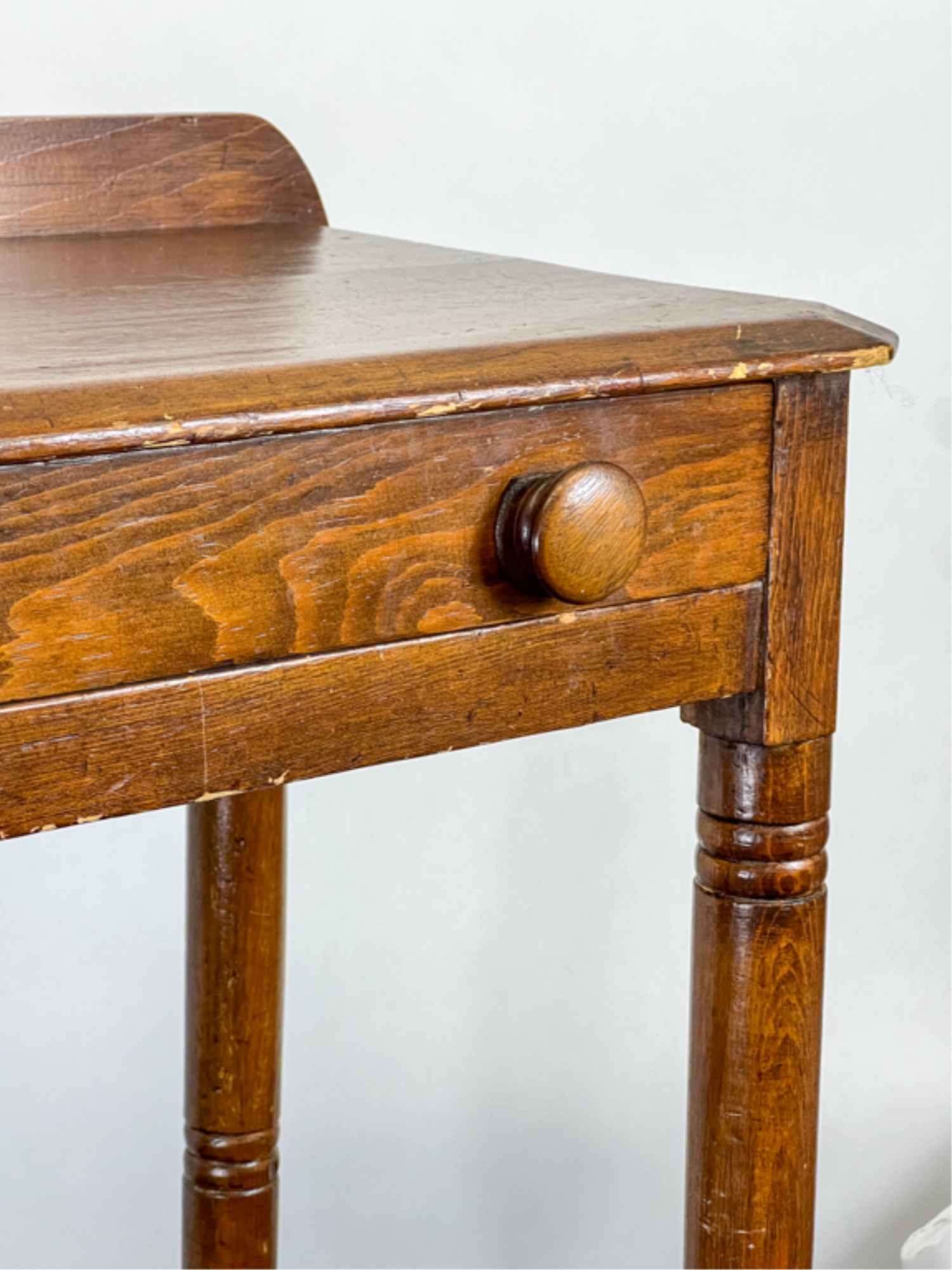 SHERATON (1) DRAWER PINE DRESSING TABLE #38397 | Auctionninja.com