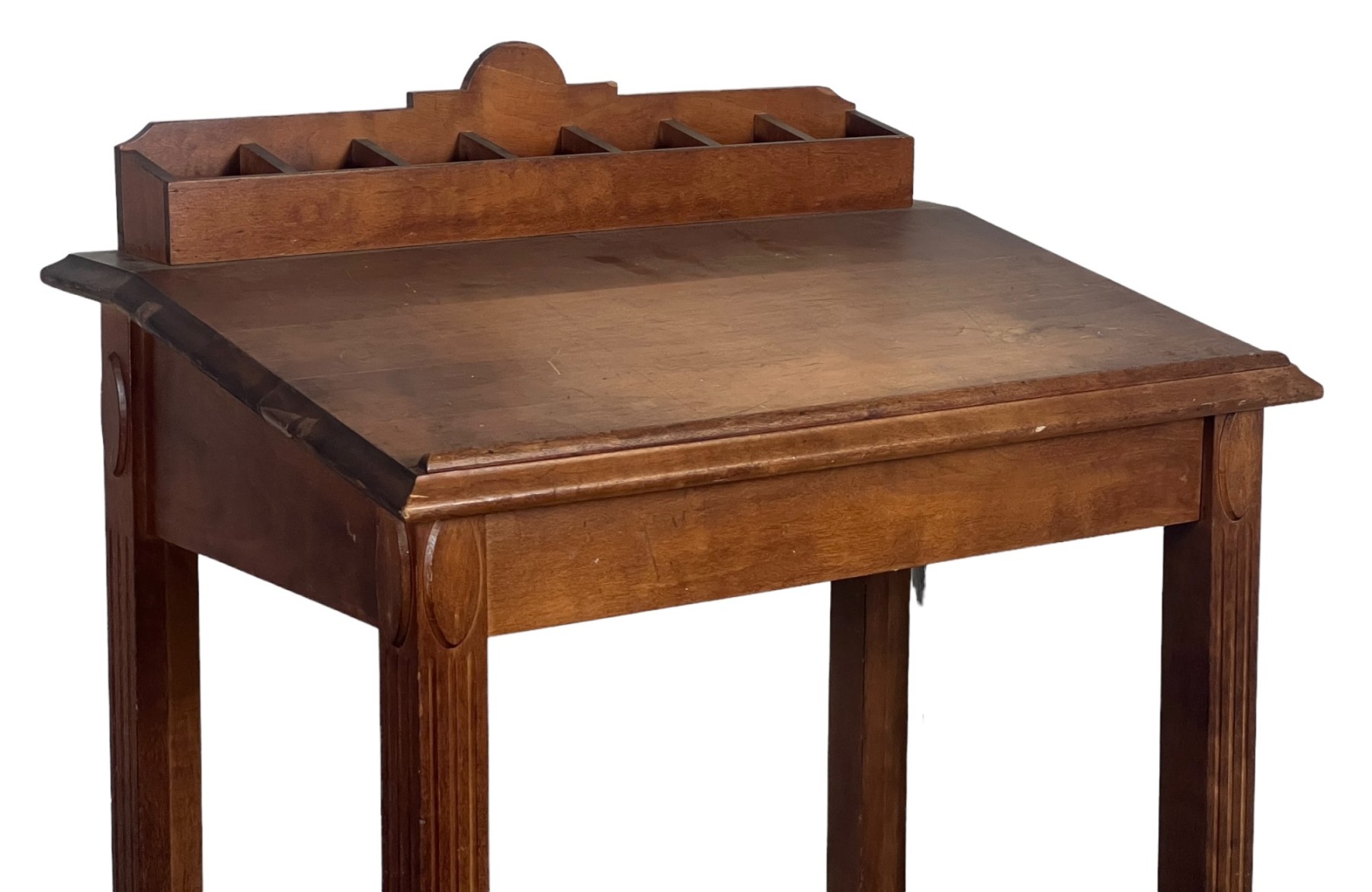 OLDER 20th c TALL COUNTERS DESK/LECTURN #39620 | Auctionninja.com
