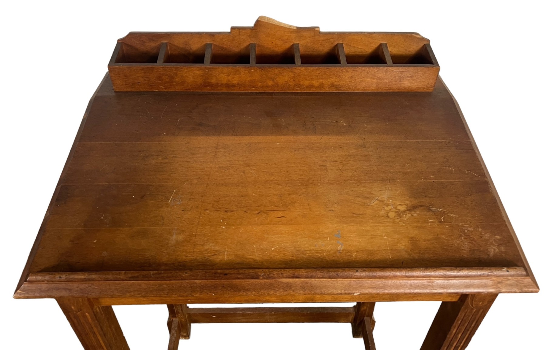 OLDER 20th c TALL COUNTERS DESK/LECTURN #39620 | Auctionninja.com