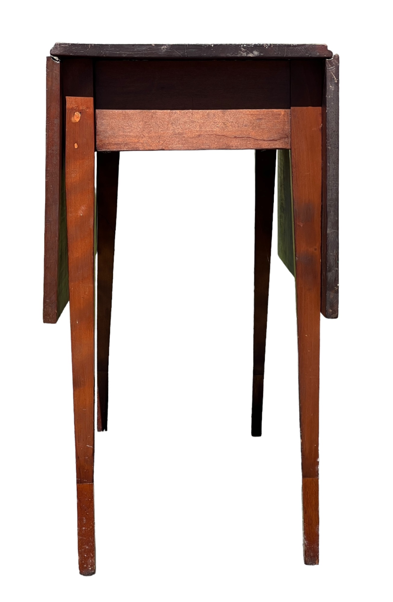 ANTIQUE CHERRY WOOD DROP LEAF TABLE #39781 | Auctionninja.com