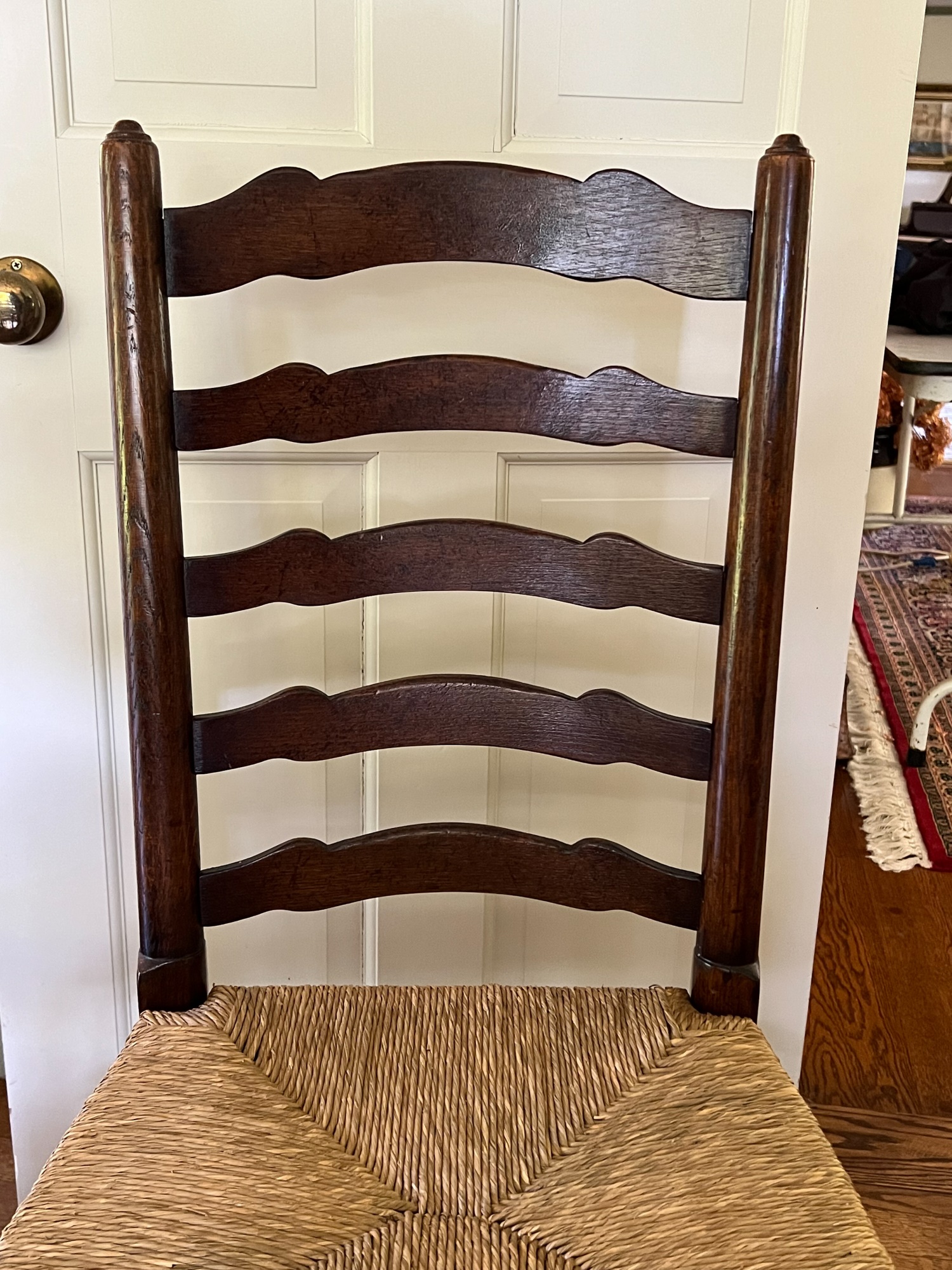 THE BATCHELDER FAMILY TRESTLE TABLE With (14) CHAIRS #31667 ...