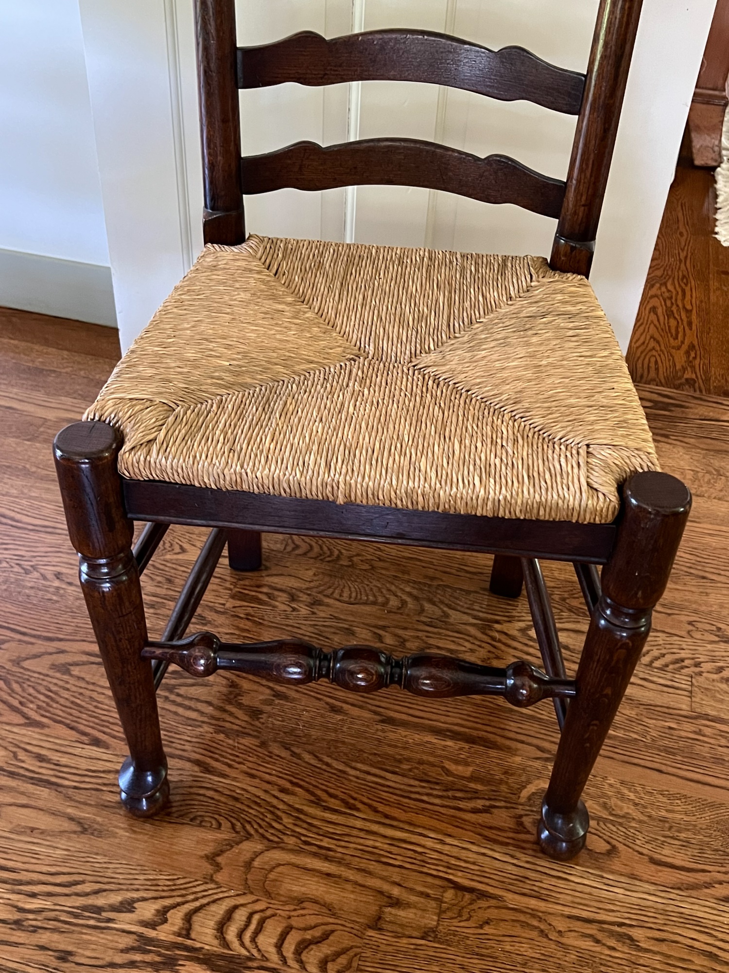 THE BATCHELDER FAMILY TRESTLE TABLE With (14) CHAIRS #31667 ...