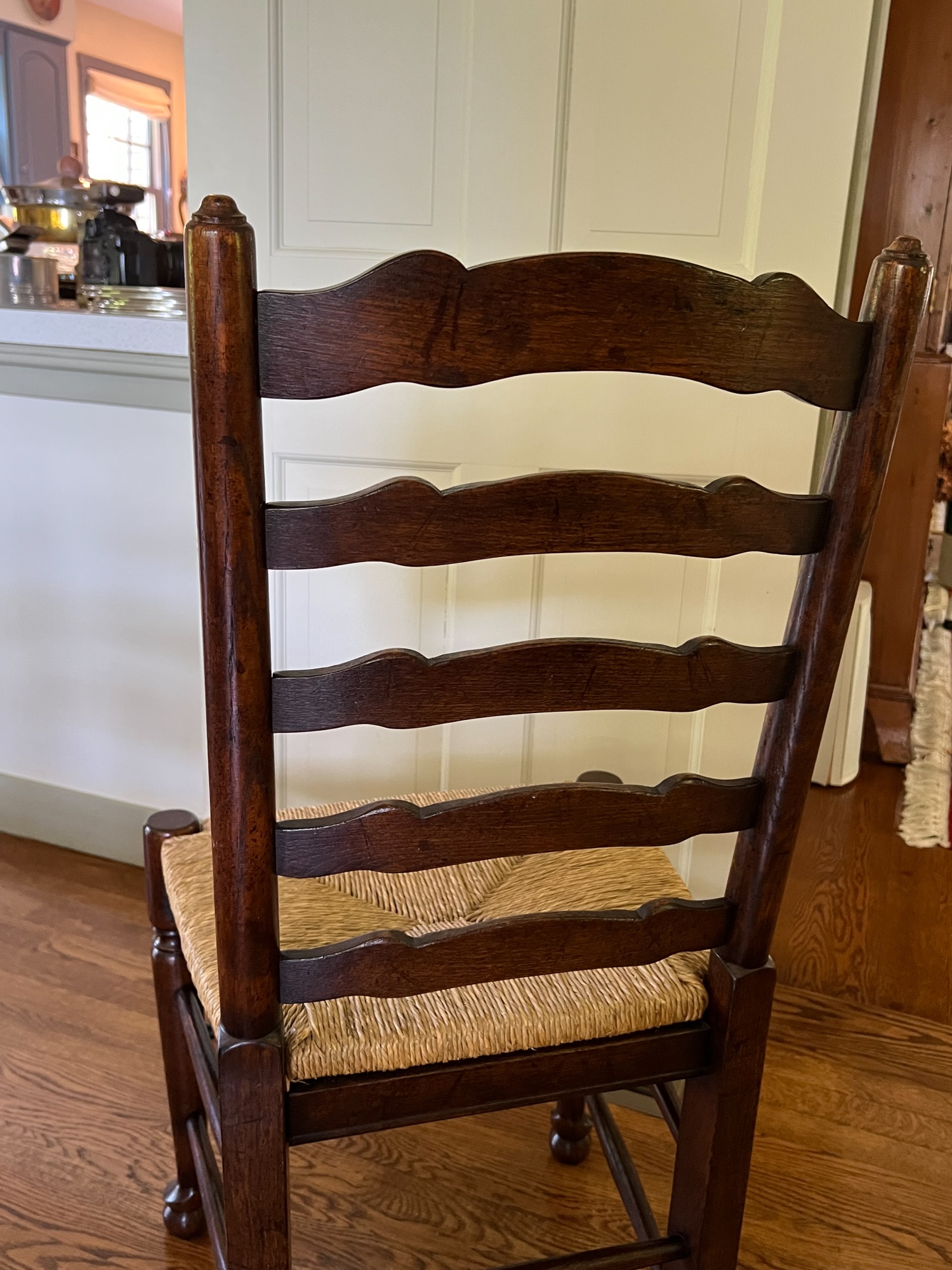 THE BATCHELDER FAMILY TRESTLE TABLE With (14) CHAIRS #31667 ...