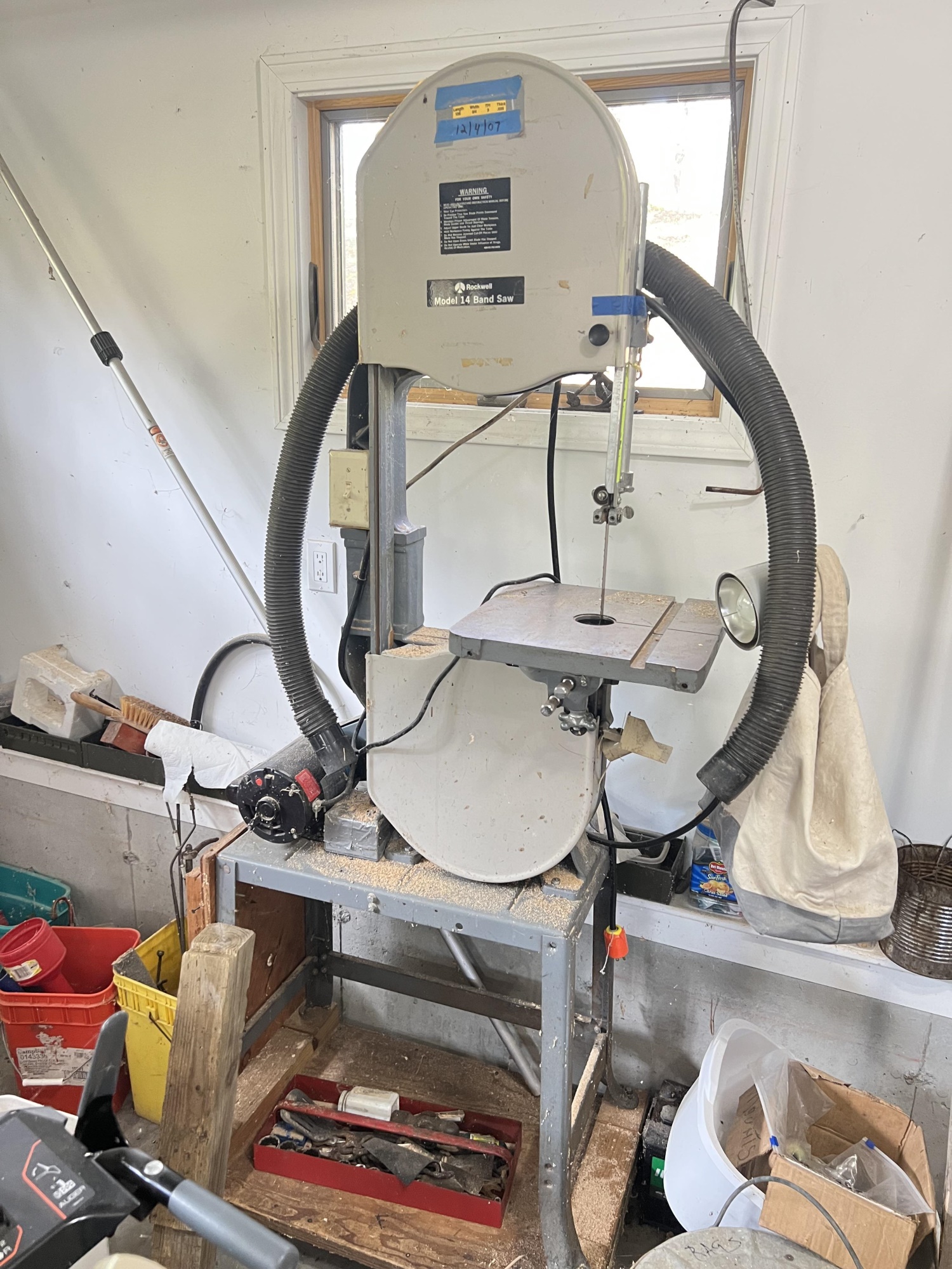 ROCKWELL MODEL 14 BAND SAW #32468 | Auctionninja.com