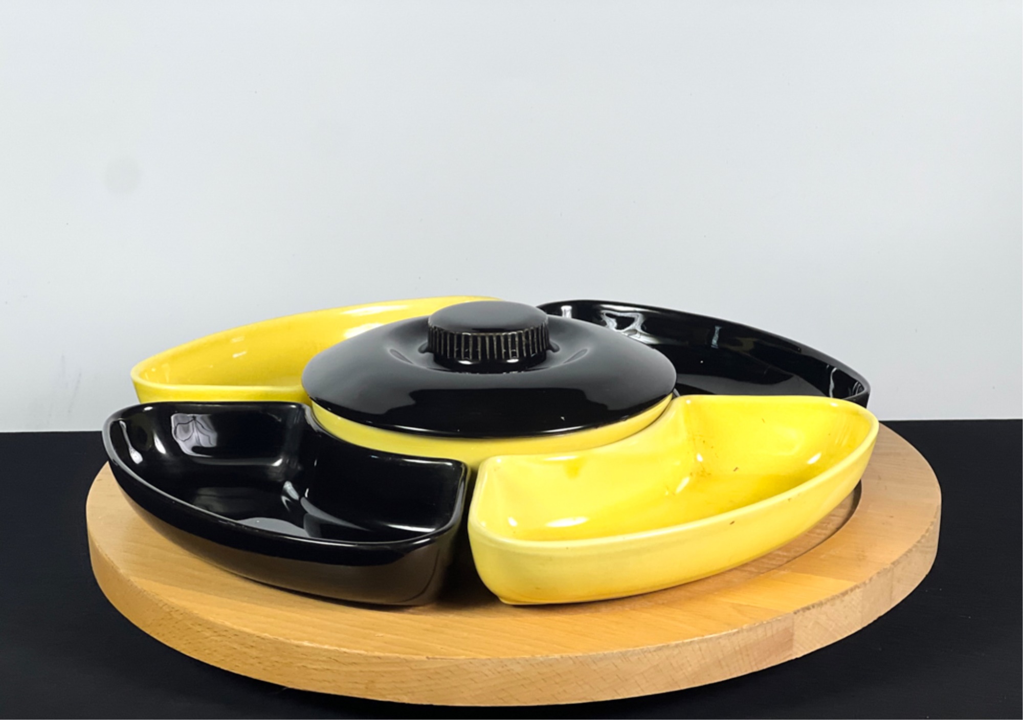 MID CENTURY MODERN LAZY SUSAN by LG #34142 | Auctionninja.com