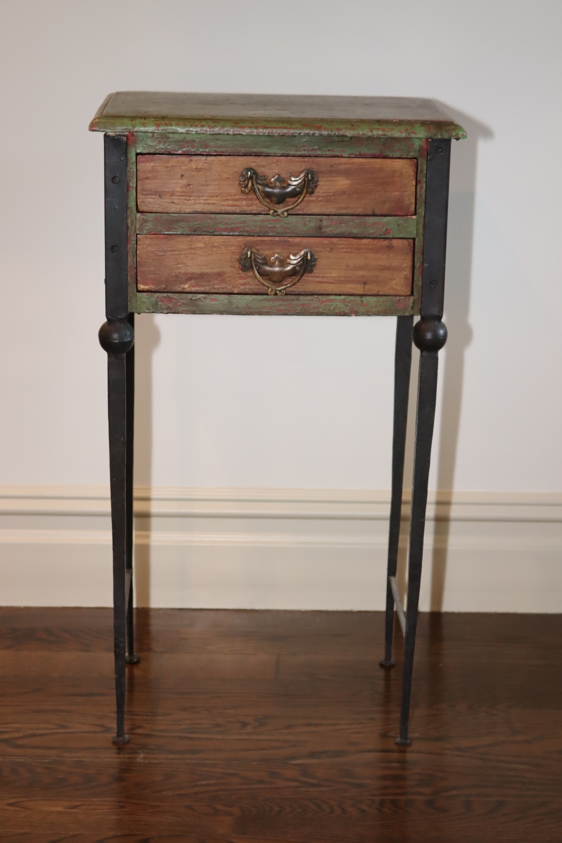 Small Wooden 2 Drawer Side Table #8492 | Auctionninja.com