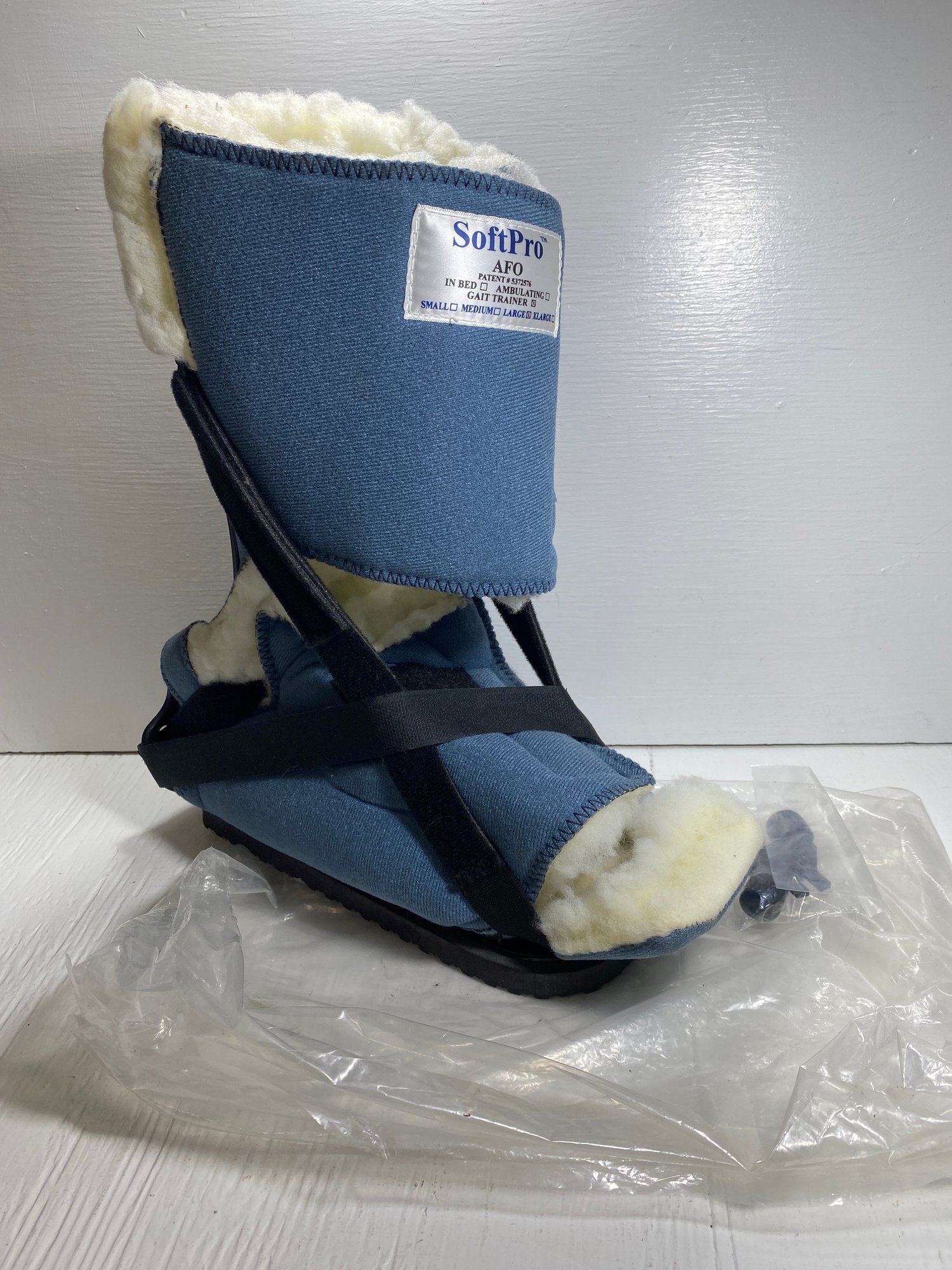 Brand New Size Large Soft Pro AFO Gait Trainer Support Medical Foot ...