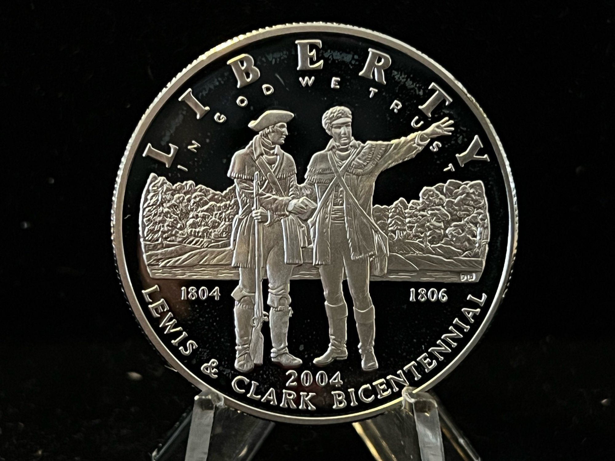 2004 US Mint Lewis And Clark Bicentennial Commemorative Silver Proof ...