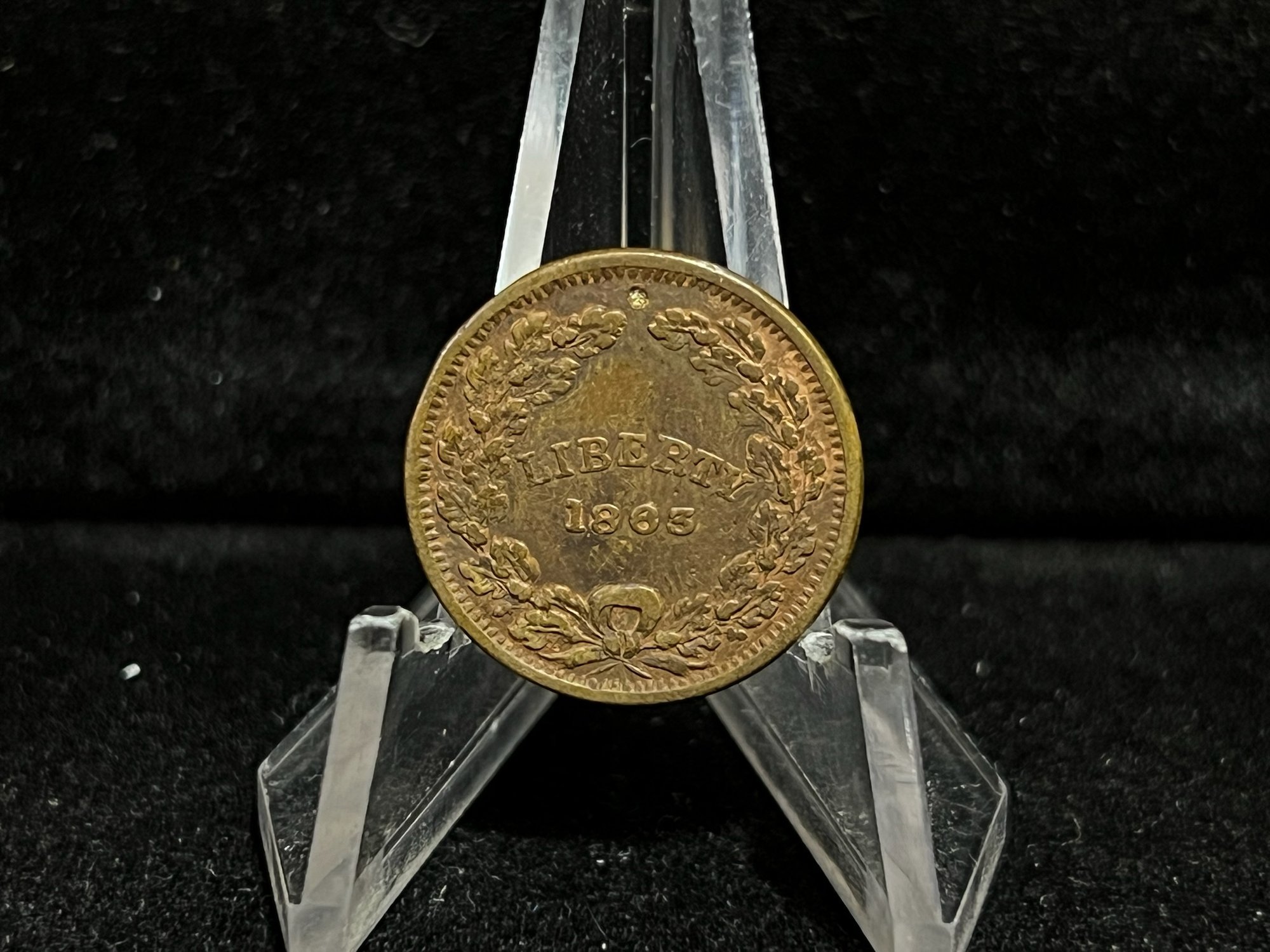 1863 Civil War Token - Union/Liberty #16798 | Auctionninja.com