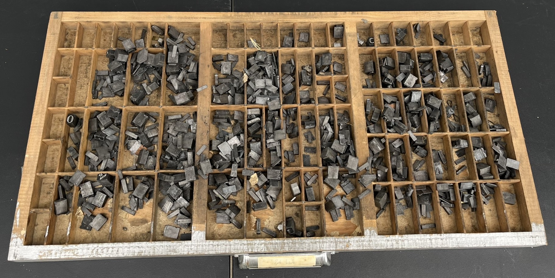 Vintage Printers Letterpress Type Set Drawer & Contents #3 - (G) #30265 ...