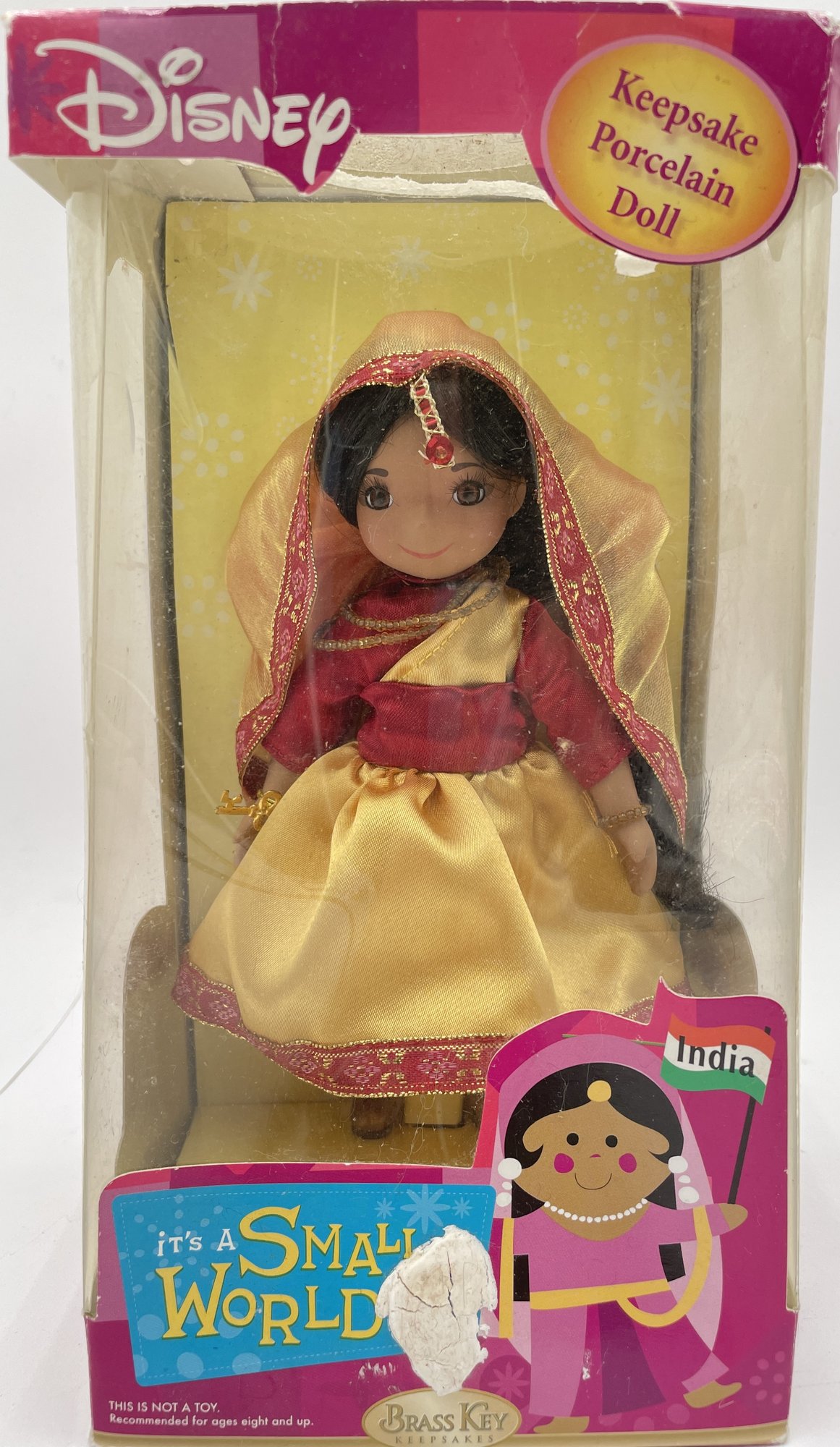 Disney "Its A Small World" India Doll New In Box DL57 - (DL) #29822 ...