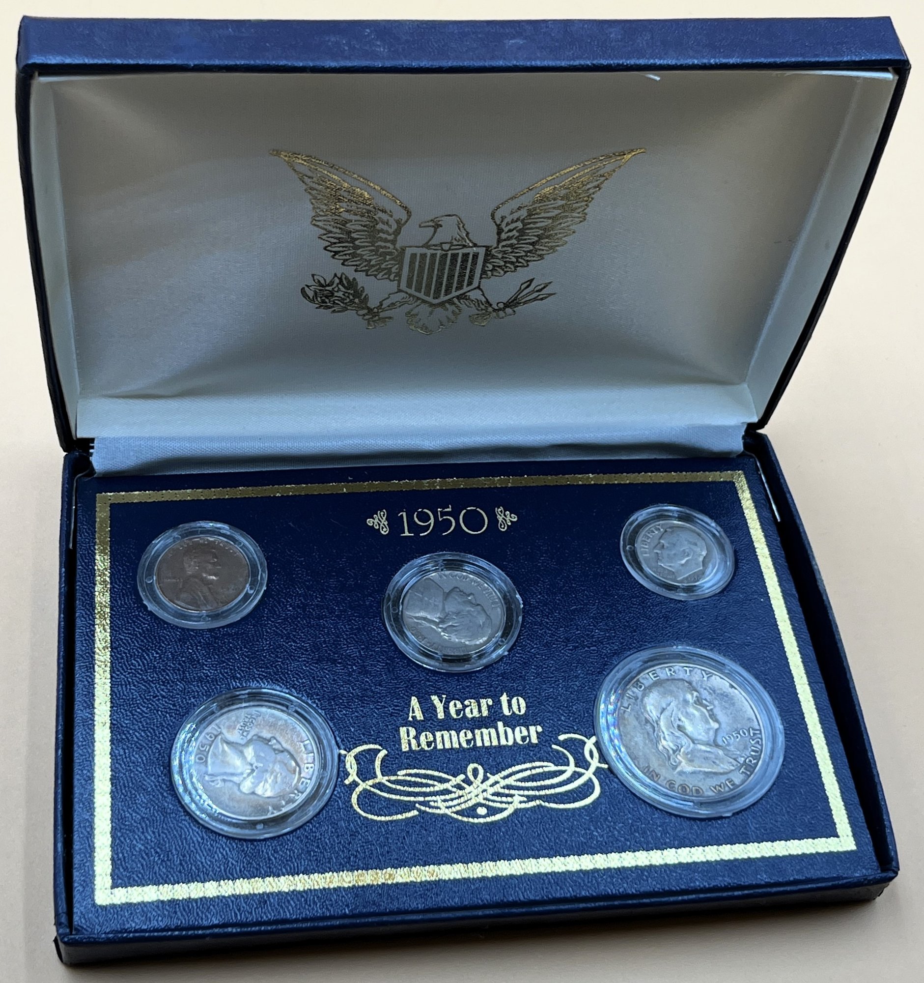 1950 Year To Remember Coin Set - (FPR) #29311 | Auctionninja.com