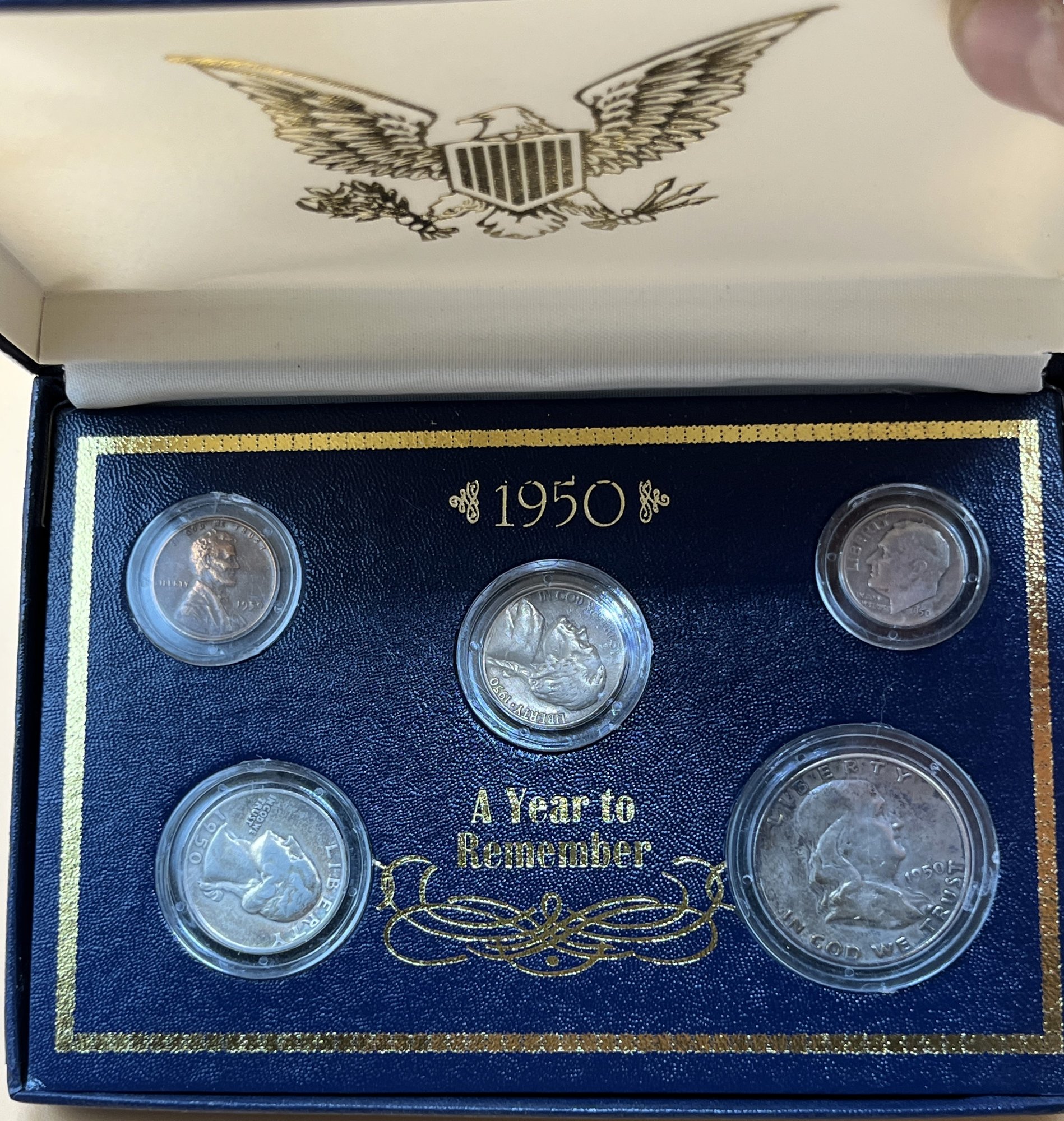 1950 Year To Remember Coin Set - (FPR) #29311 | Auctionninja.com